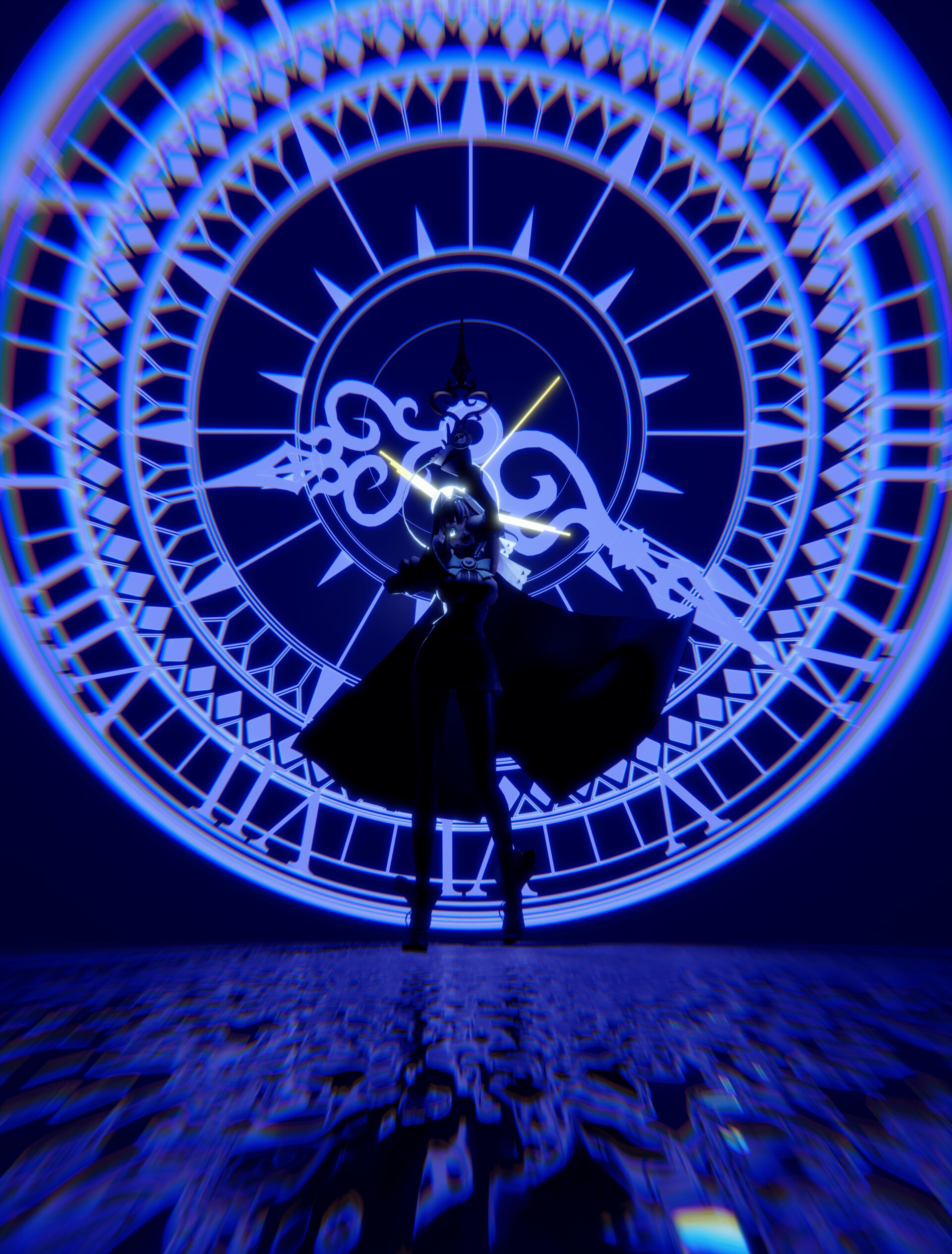 ArtStation - Kronii's stand