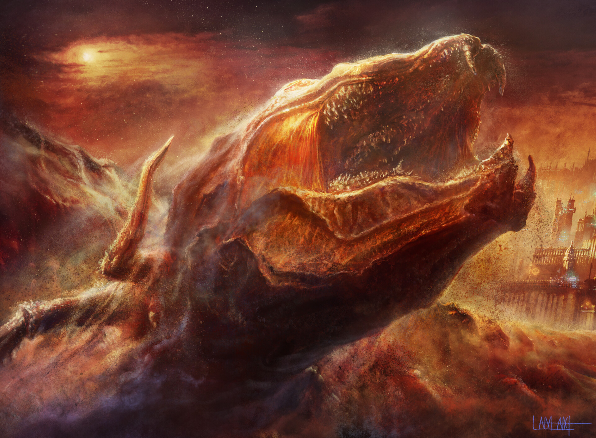 ArtStation - BURN - Creature