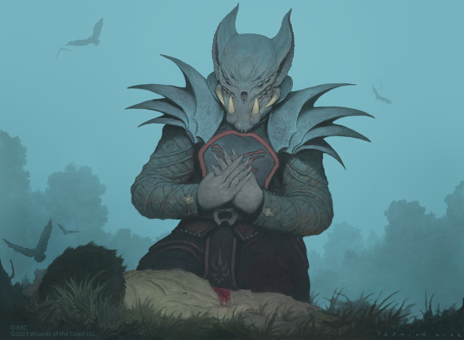 John Tedrick - Universes Beyond: Doctor Who-- Thijarian Witness