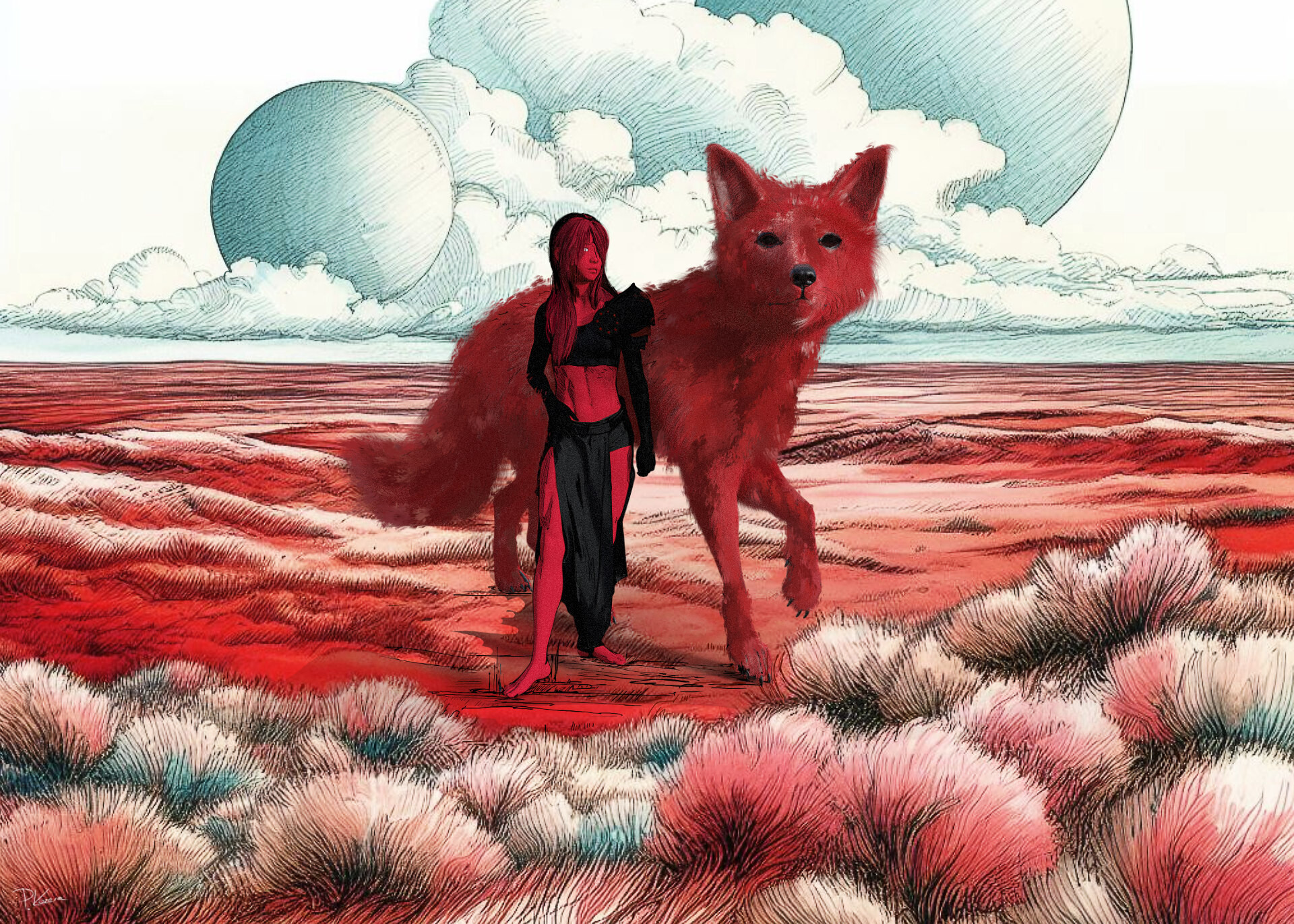 ArtStation - KARMIN + FOX