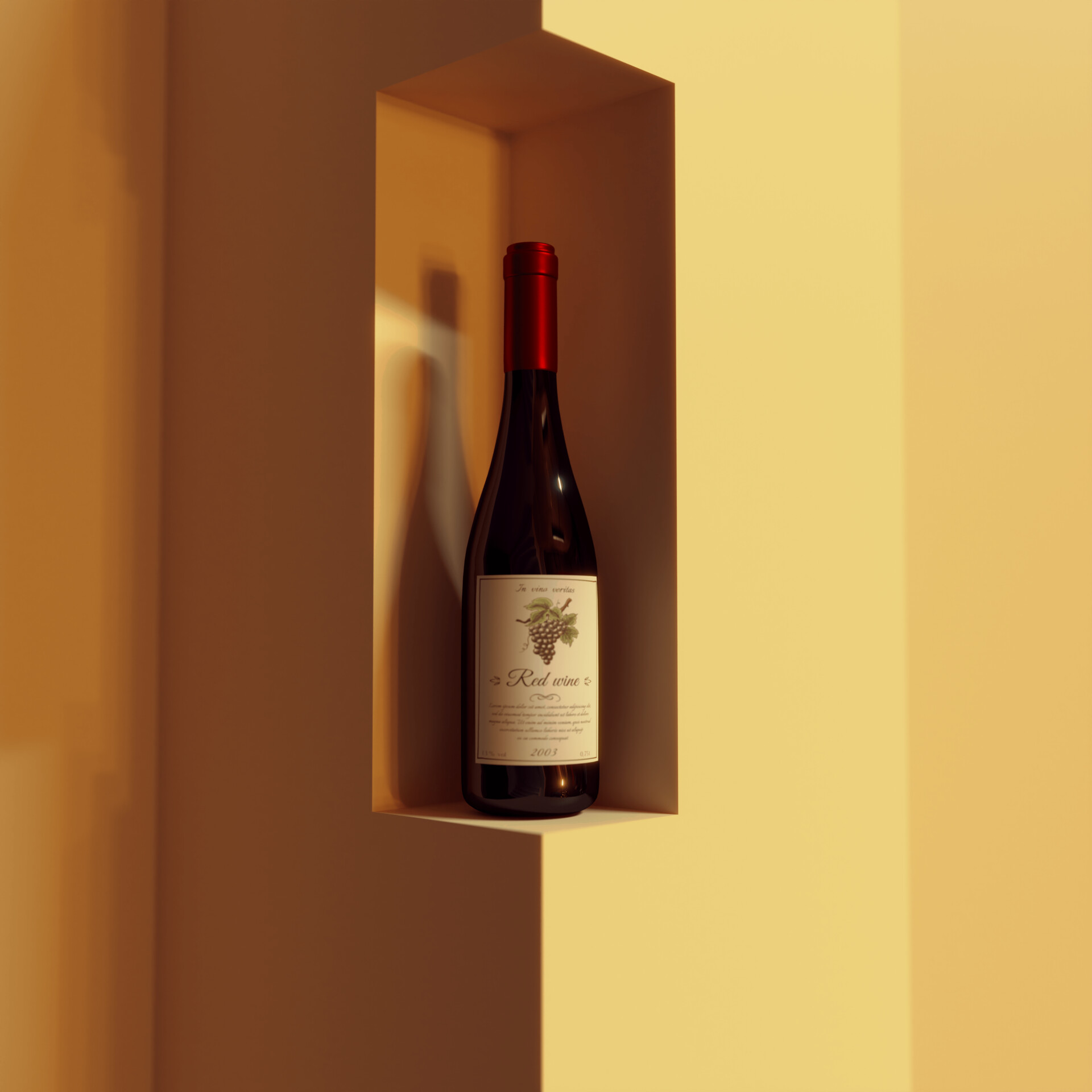 ArtStation - Wine render