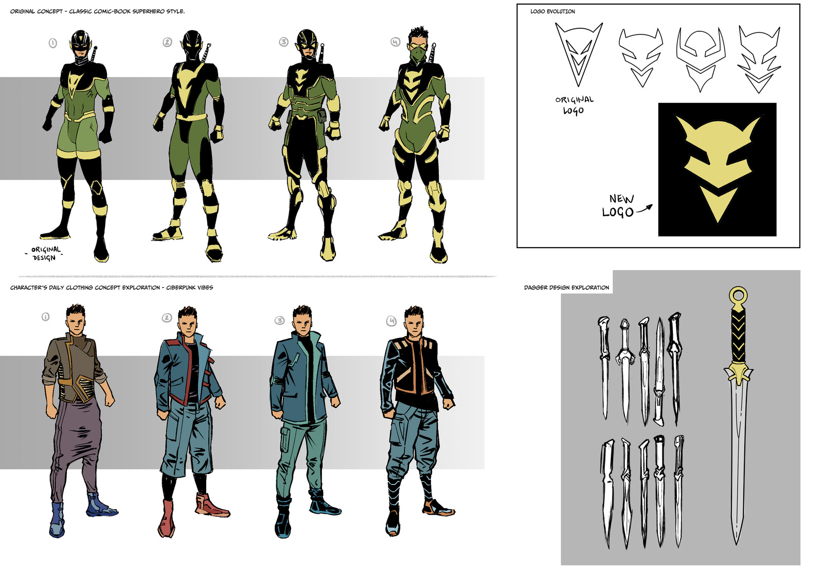 Ismael Canales - CHARACTER DESIGN exploration