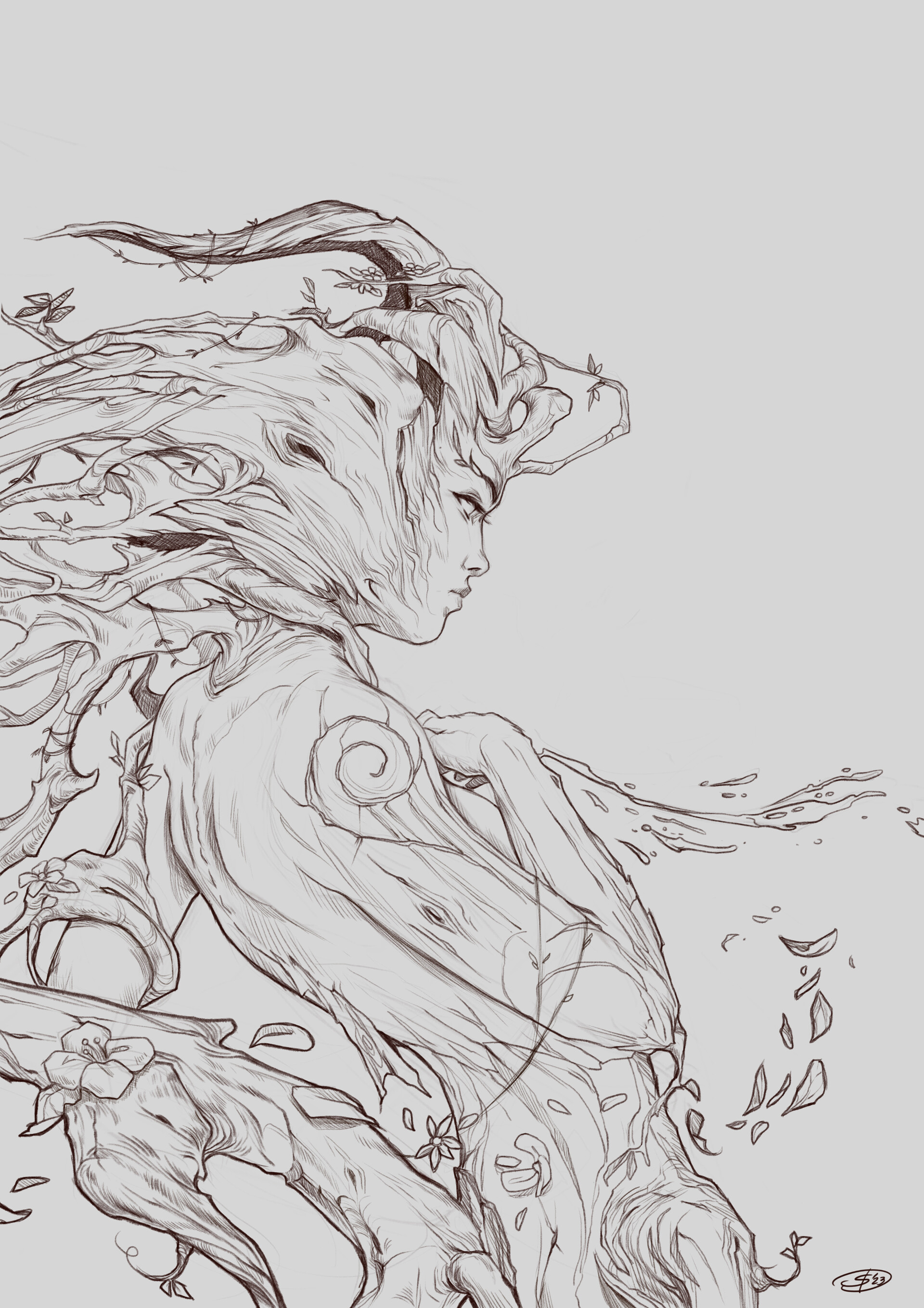 ArtStation - Dryad 3