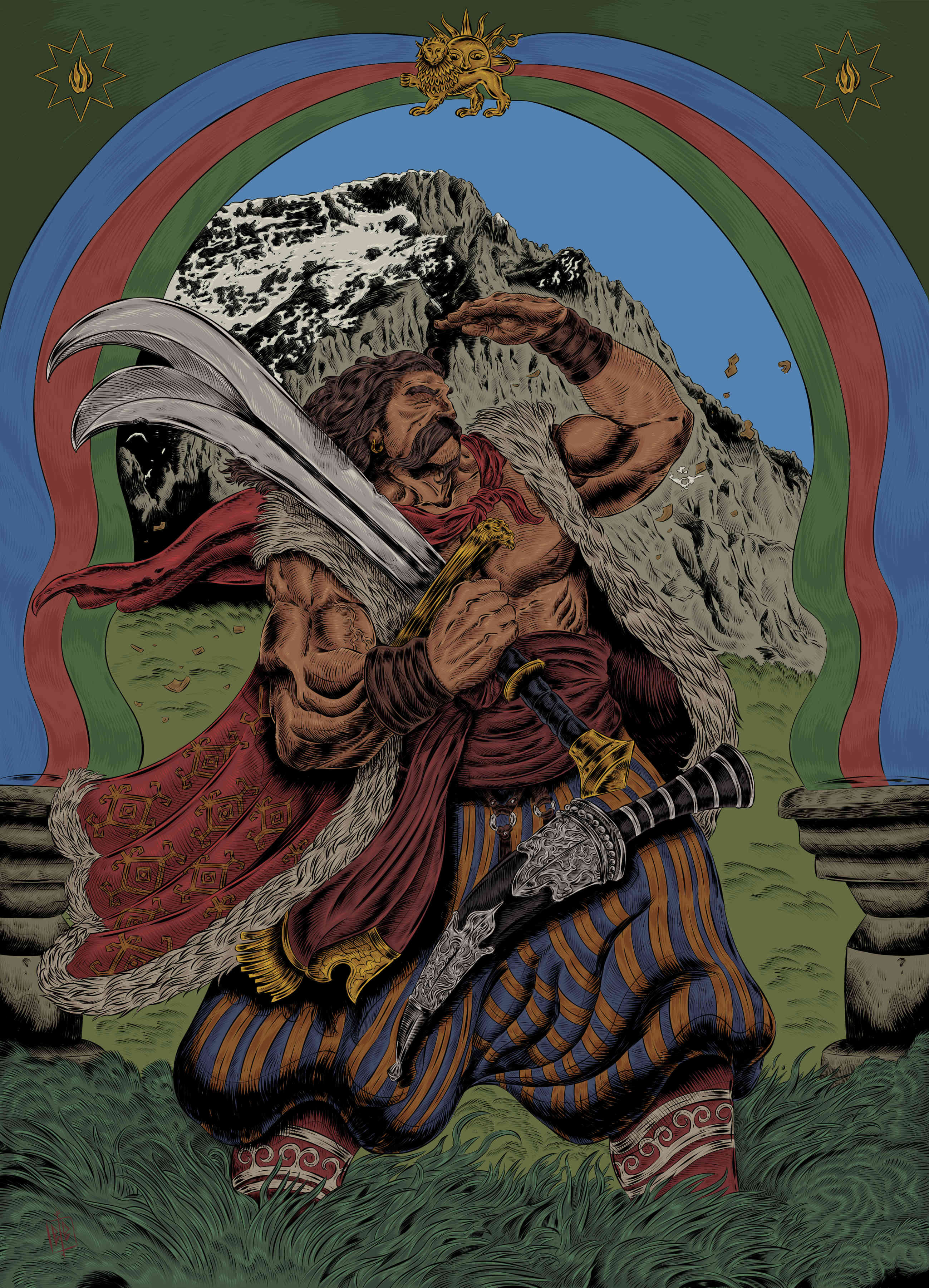 Bartu Bölükbaşı - Köroğlu the hero of Turkmen uprising