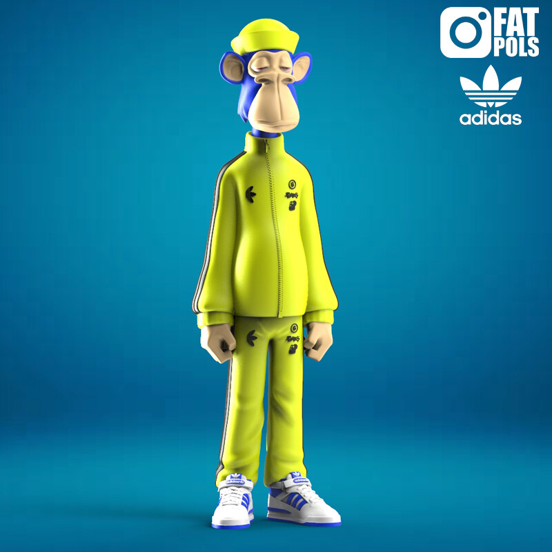 ArtStation - Adidas BAYC ArtToy