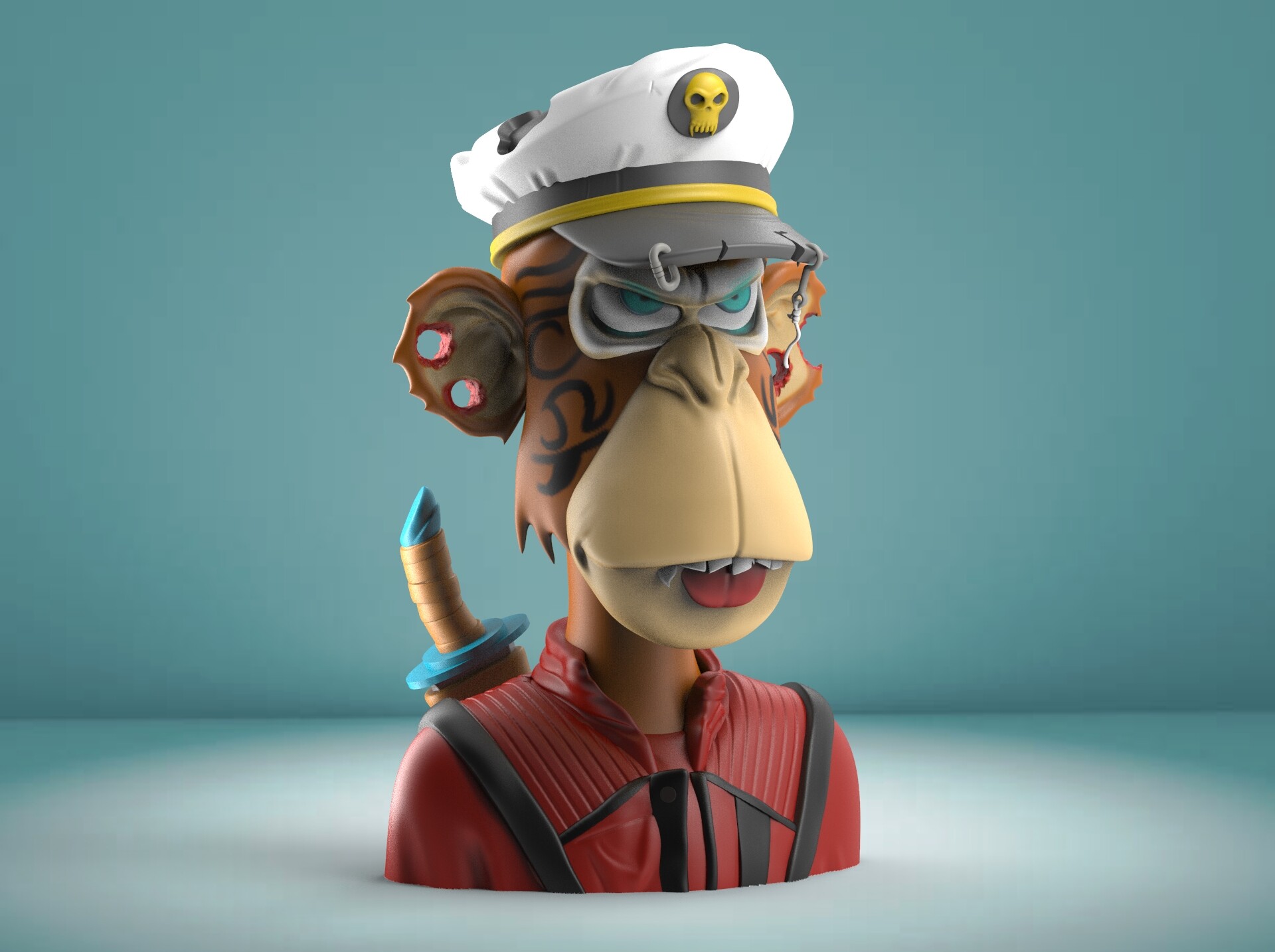 ArtStation - apocalyptic monkey collection #6