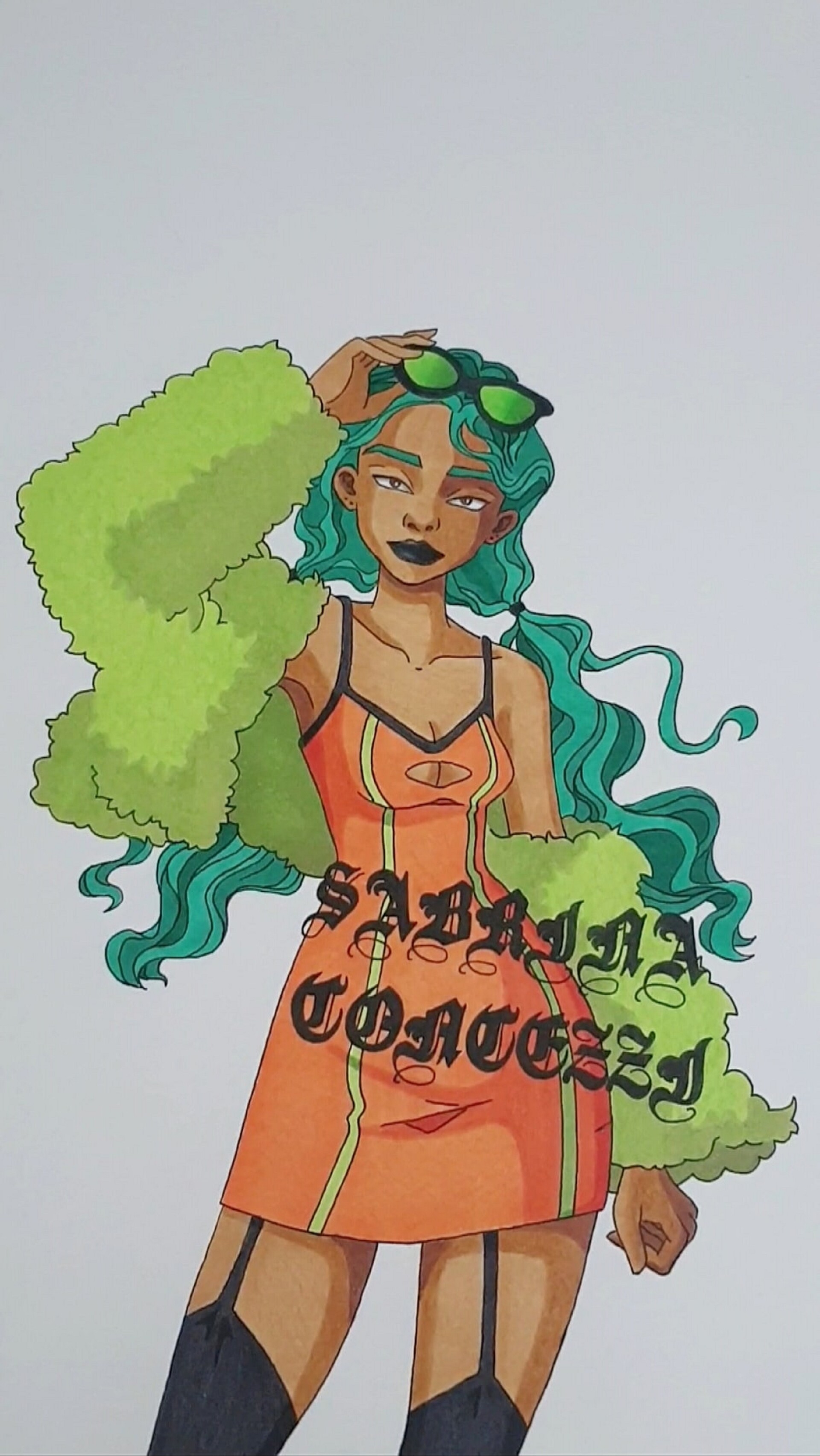 ArtStation - Anime girl(Style 9)