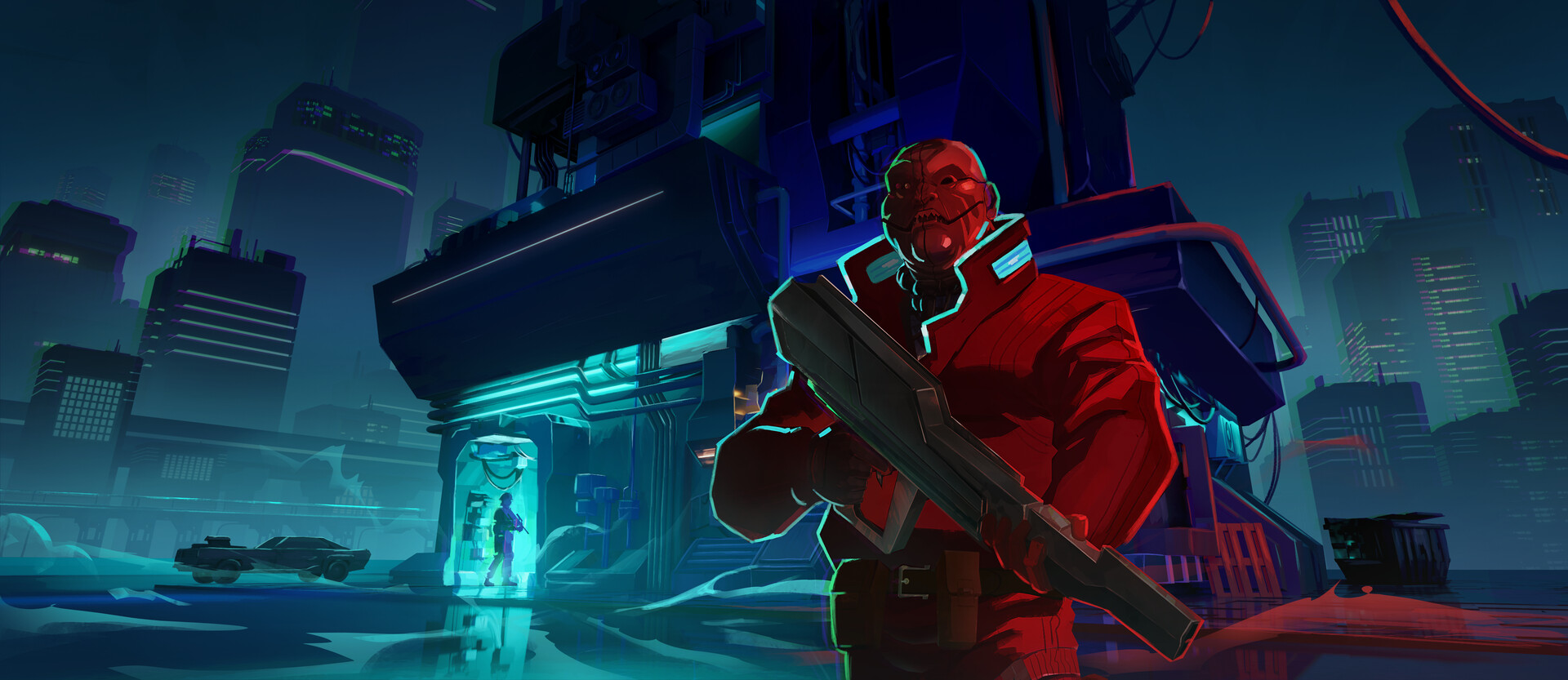 ArtStation - Cyber Assault (Persona Project)