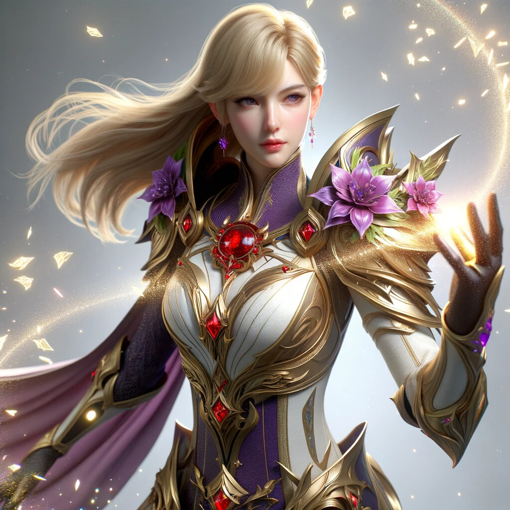 ArtStation - Elera the Warrior of Light