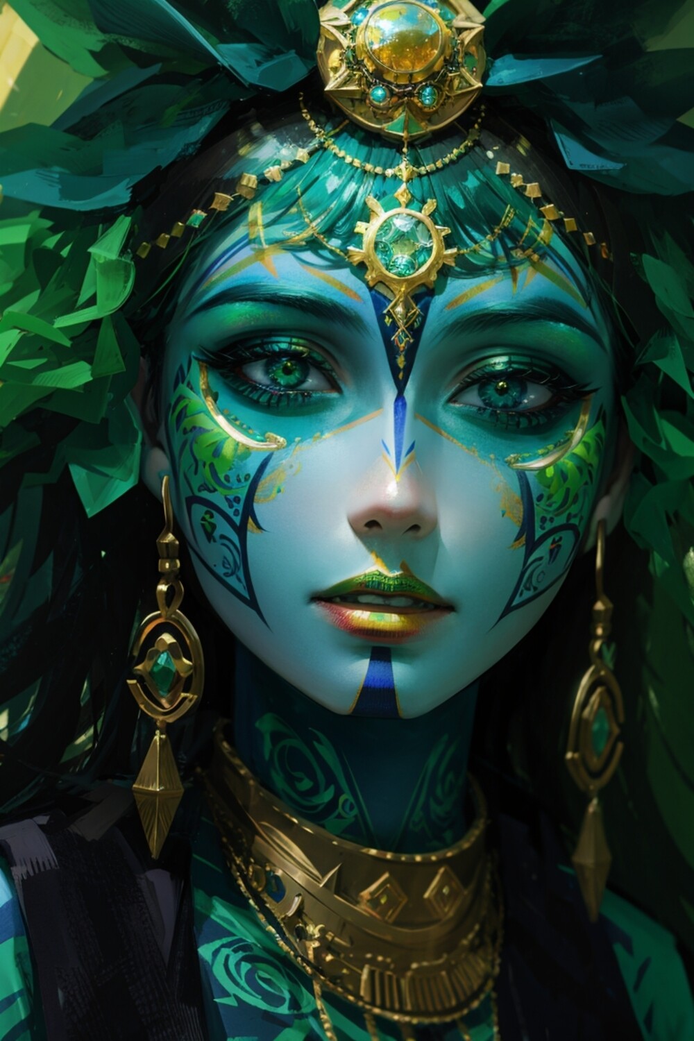ArtStation - Goddess face