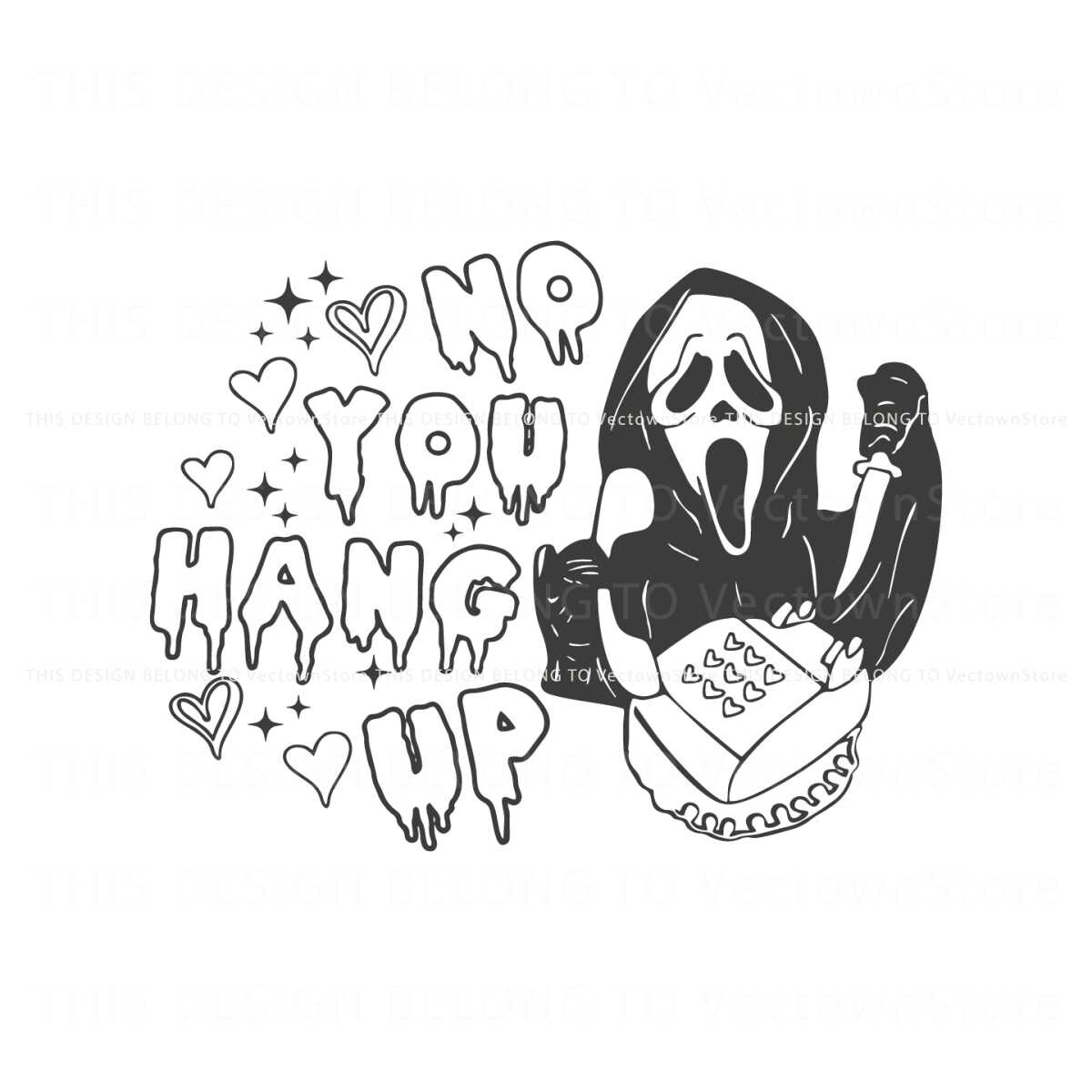 ghostface coloring pages