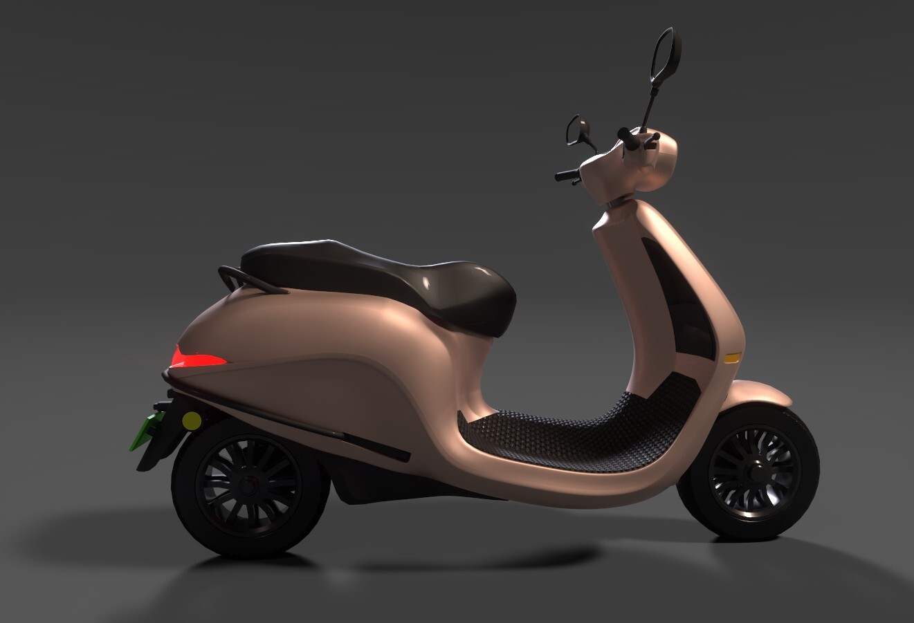 ArtStation - Ola scooter