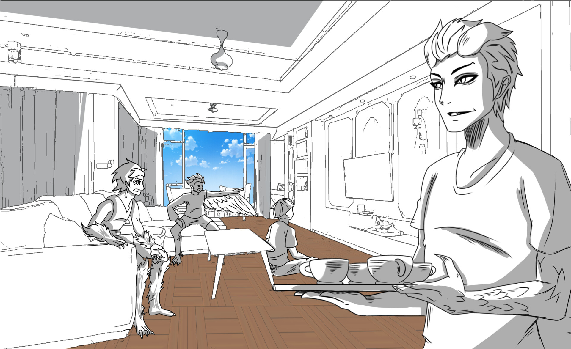 ArtStation - rushed school project