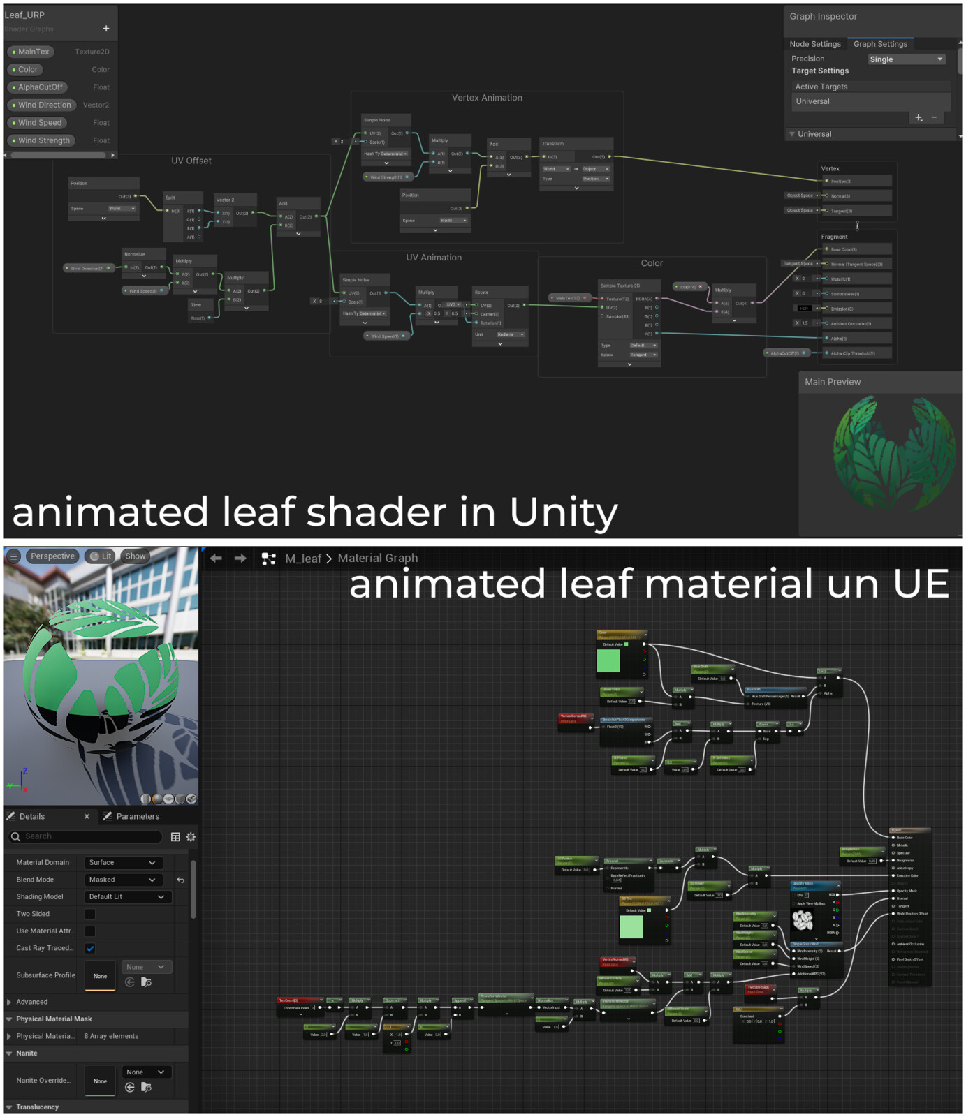 Andrey Gvozdev - Trees package - animated leaves materials