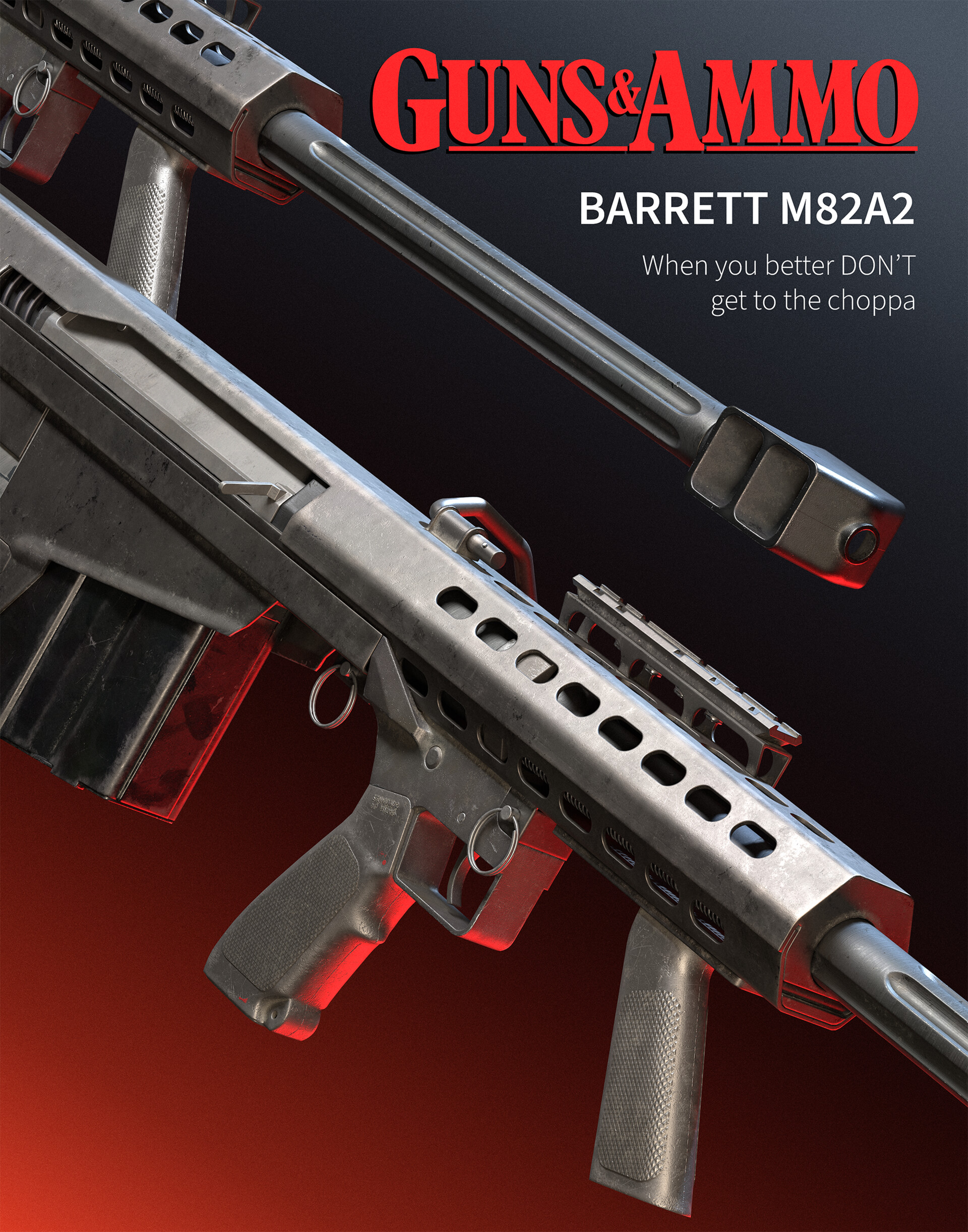 ArtStation - Barrett M82A2