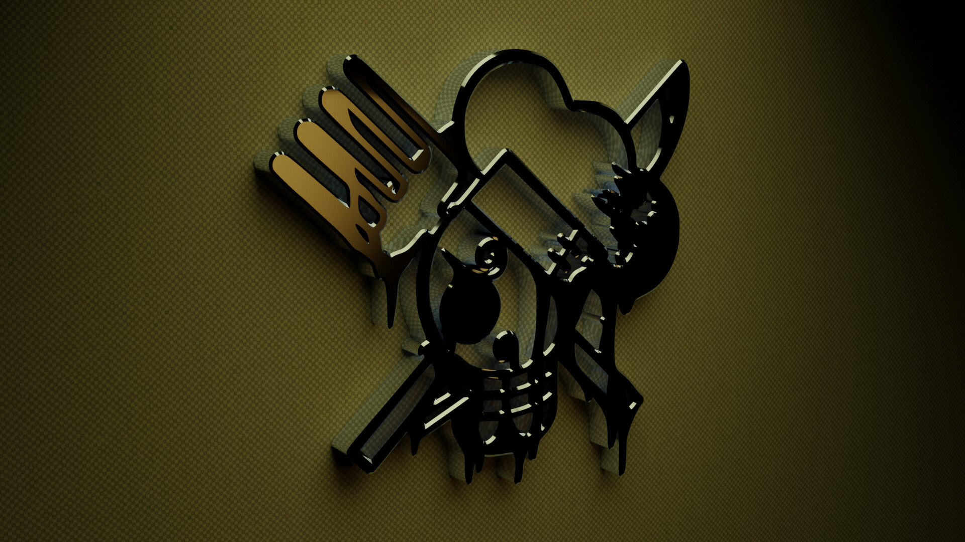 ArtStation - Sanji 3D Logo