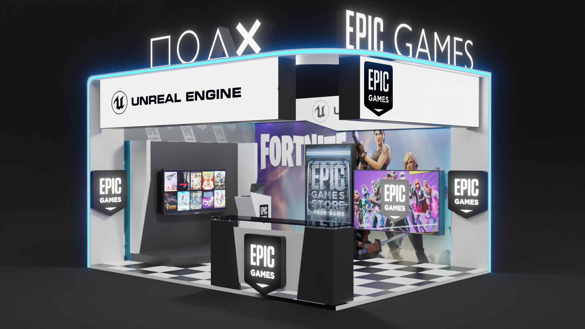 ArtStation - Exhibition stall