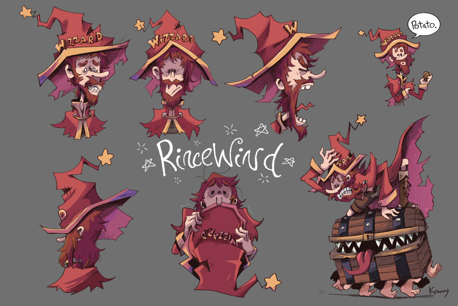 Camila Ambia Wang / Open To Work - Discworld- Rincewind, The Great ...