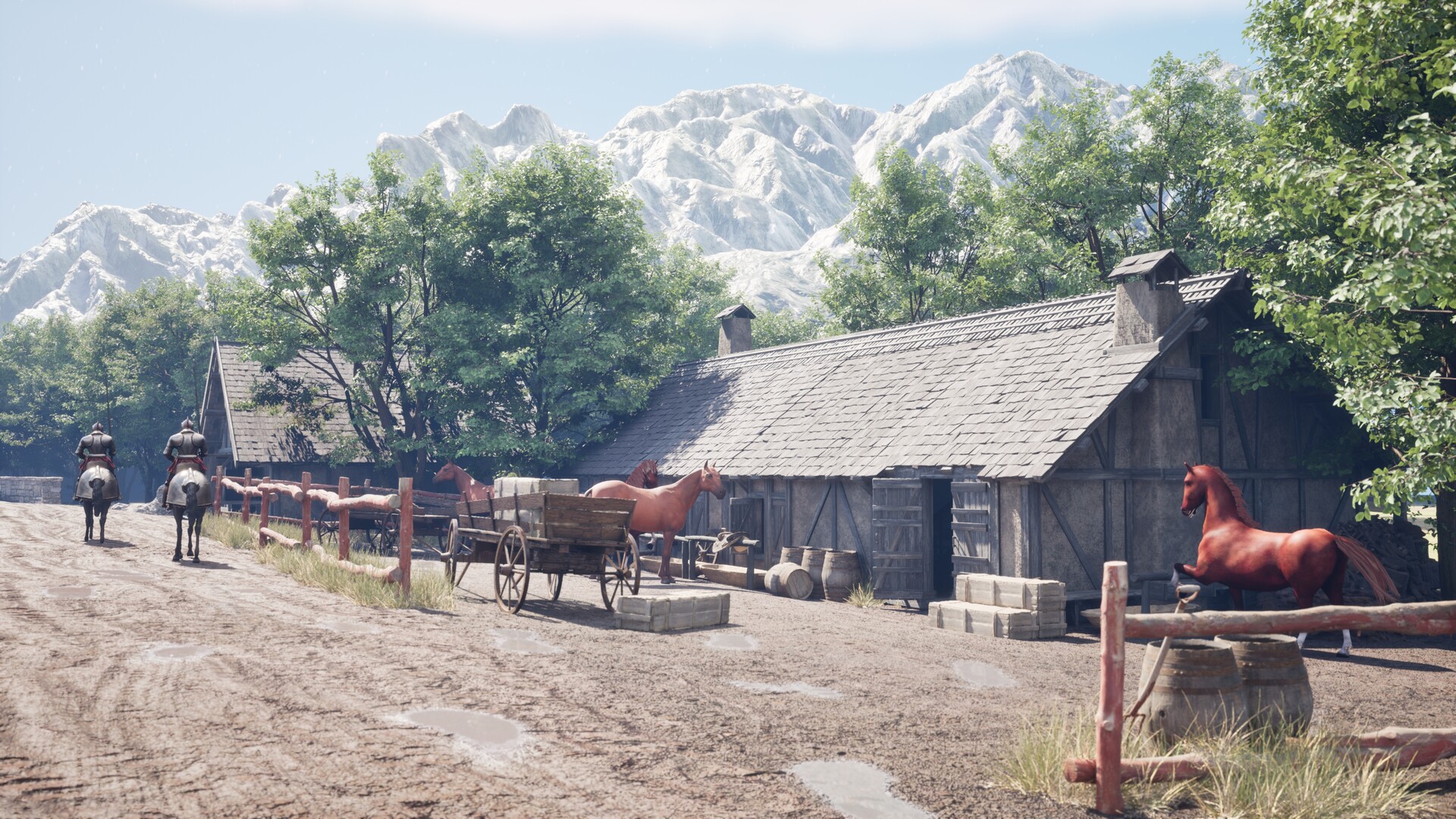 ArtStation - Medieval Farm house