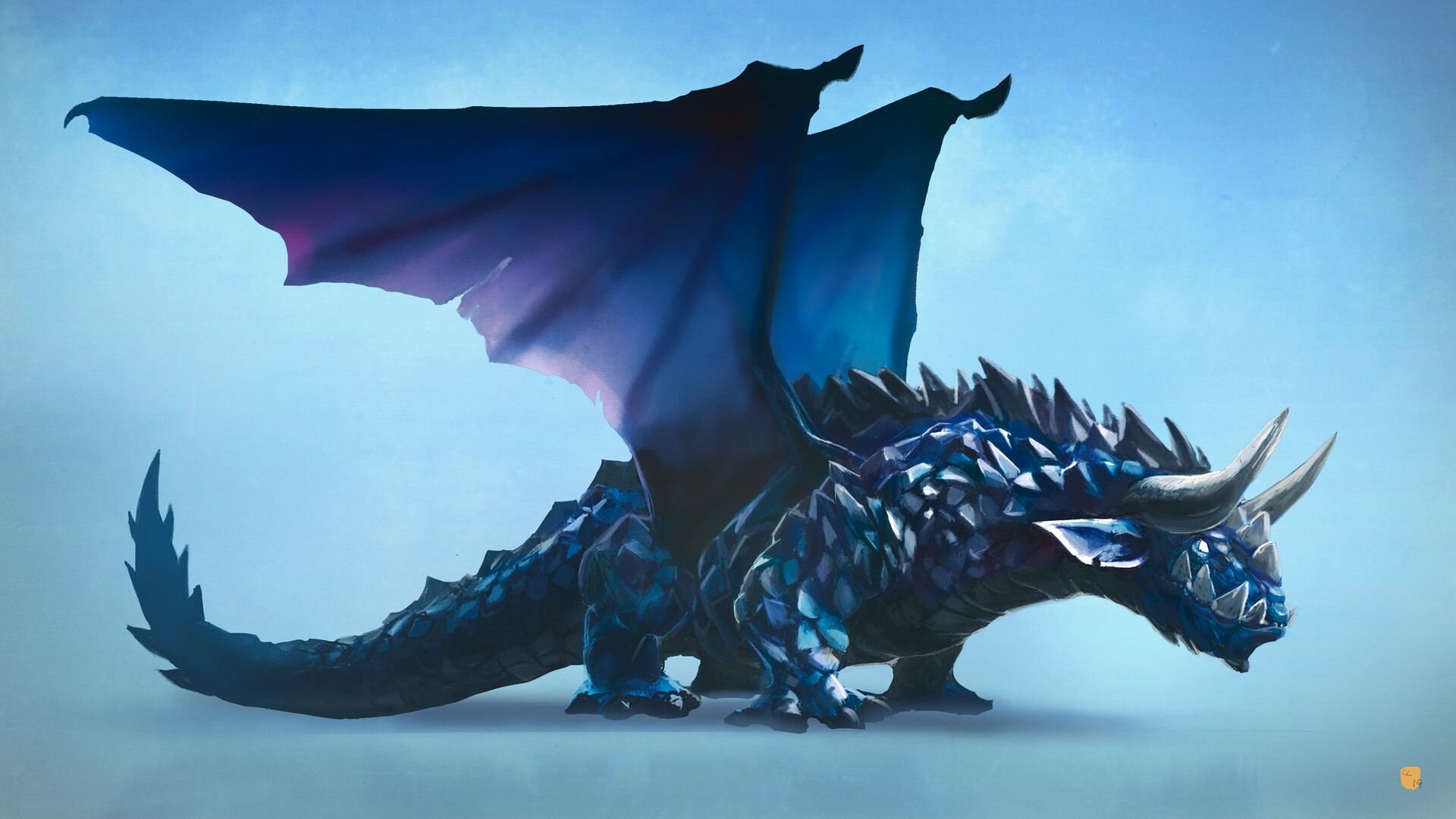 ArtStation - Frost Dragon