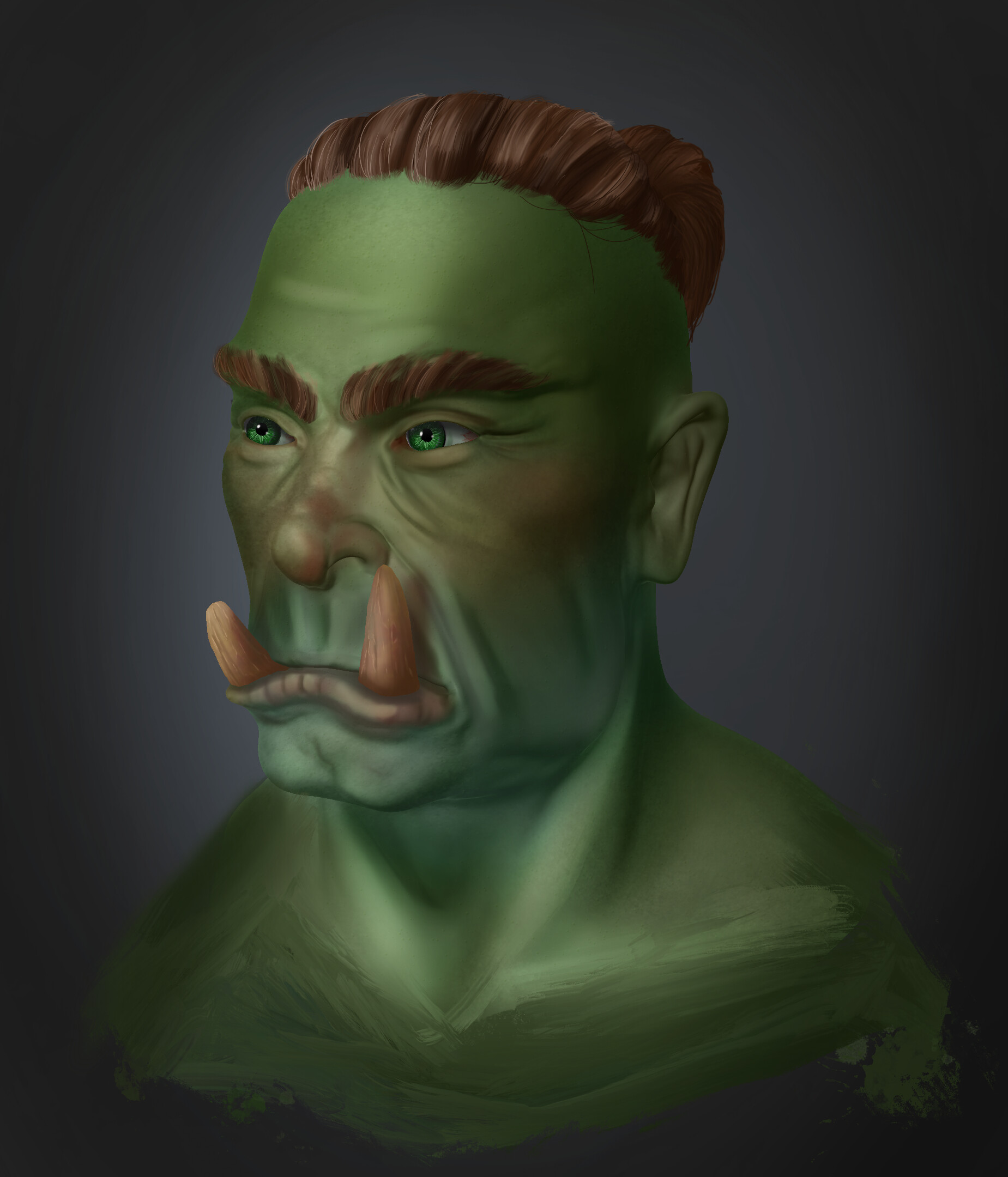 ArtStation - Orc 3D Model and Painting
