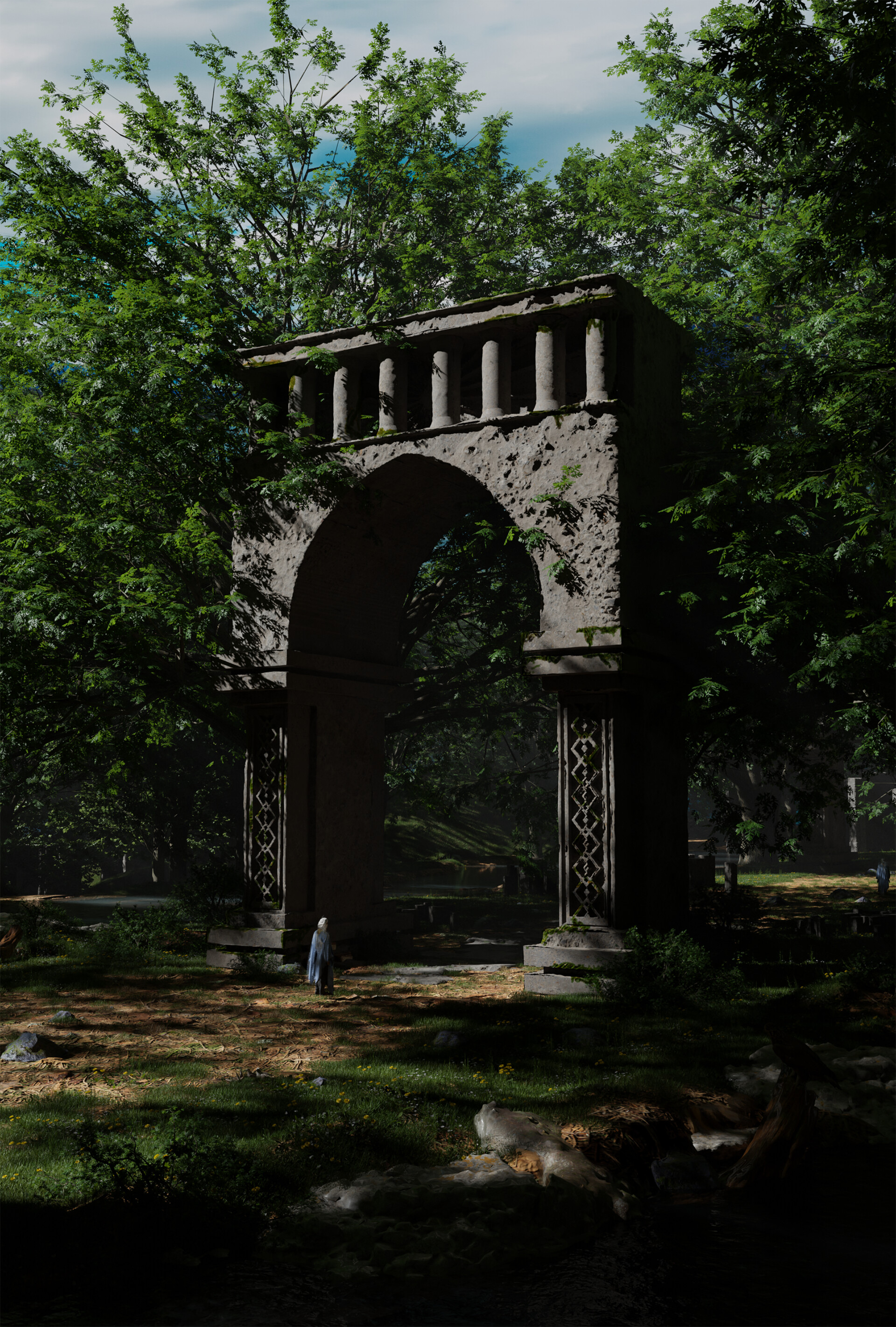 ArtStation - Daily #006 - Pathway