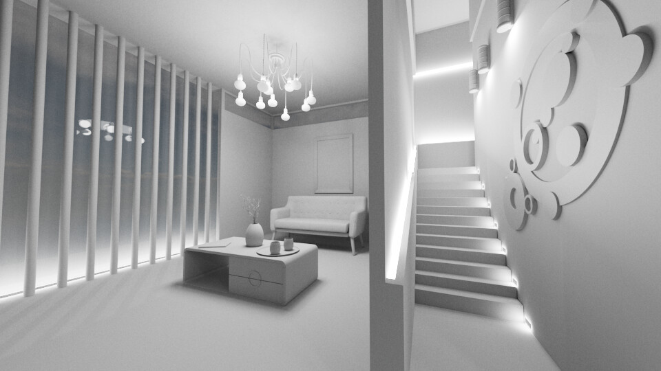 ArtStation - Architectural Lighting Interior