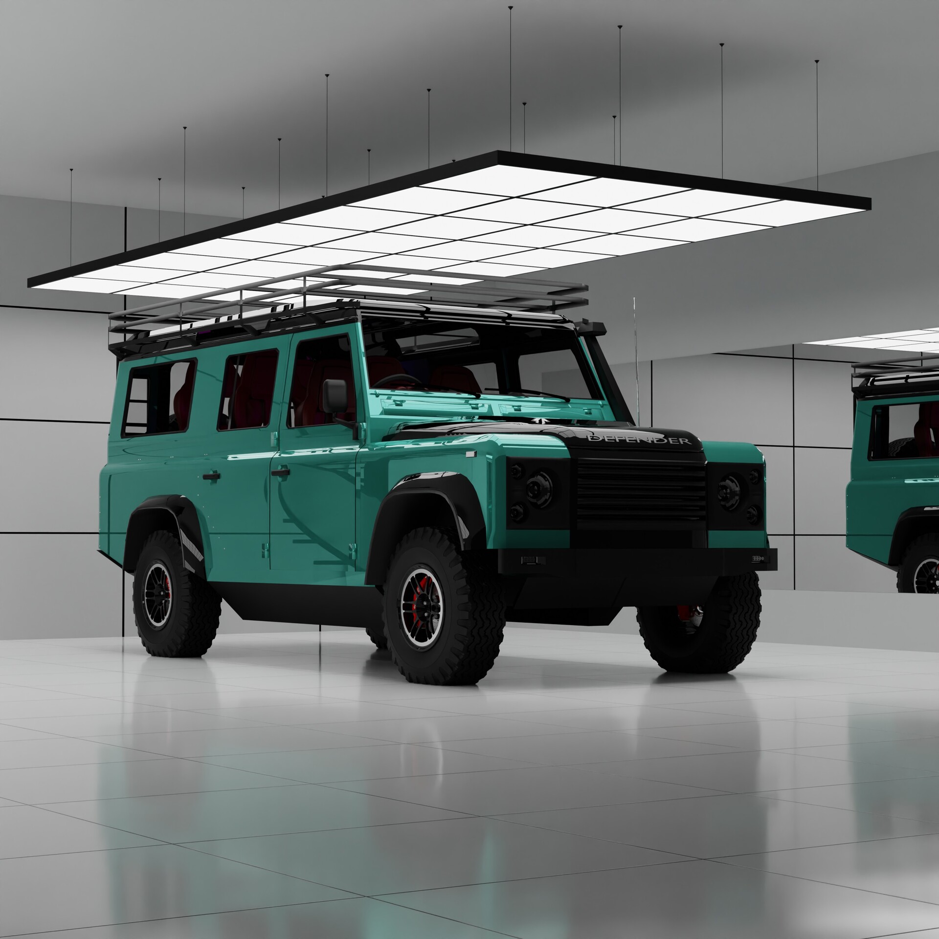 ArtStation - Land Rover Defender