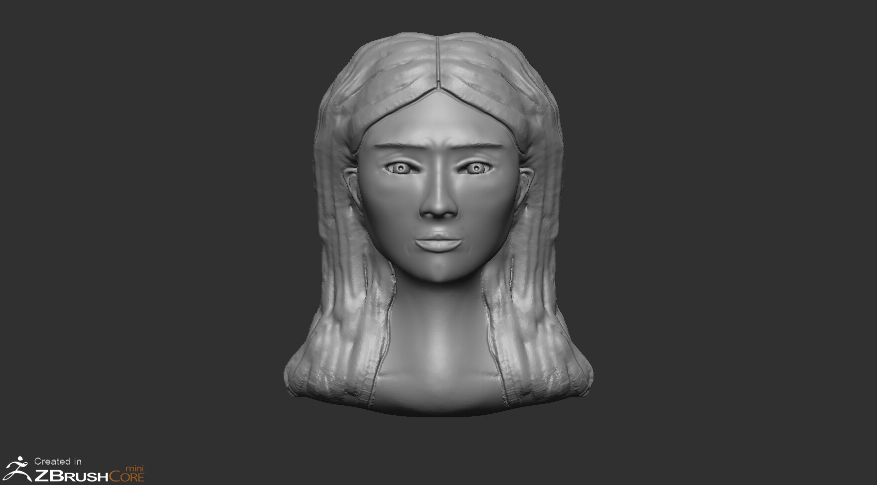 ArtStation - Modeled Female Head