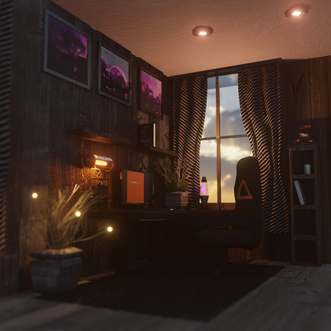 ArtStation - 3D Room