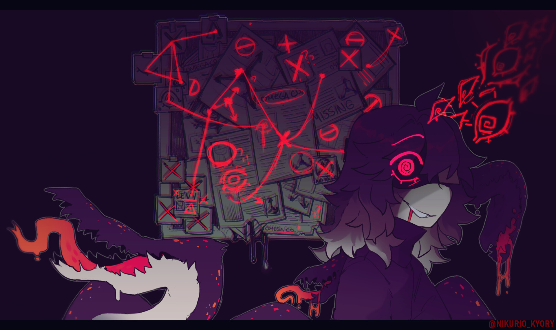 ArtStation - I know she's watching me...