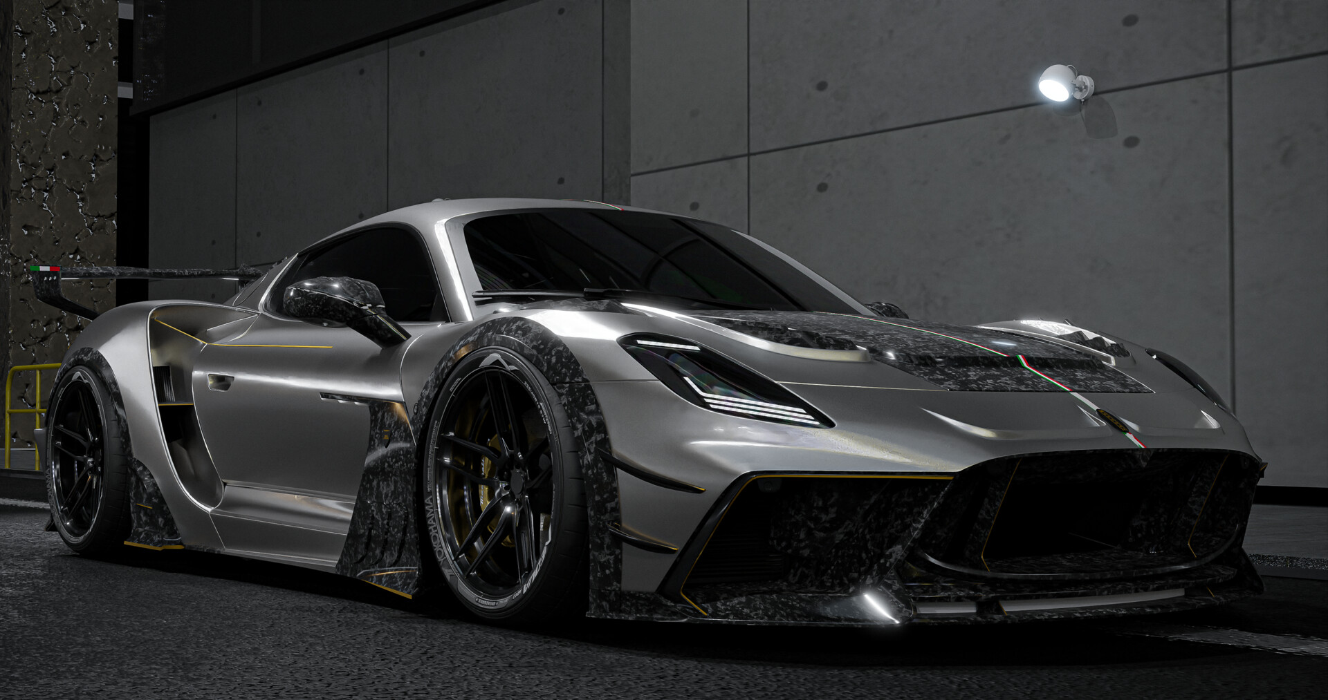 ArtStation - Maserati MC20 Mansory