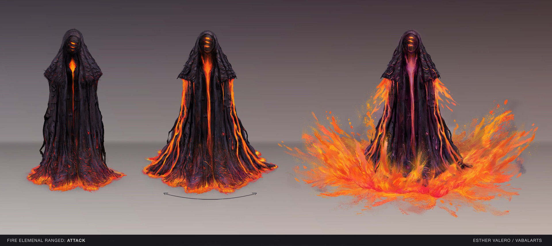 Esther Valero - Unannounced Project: Fire Enemy - Character Concept