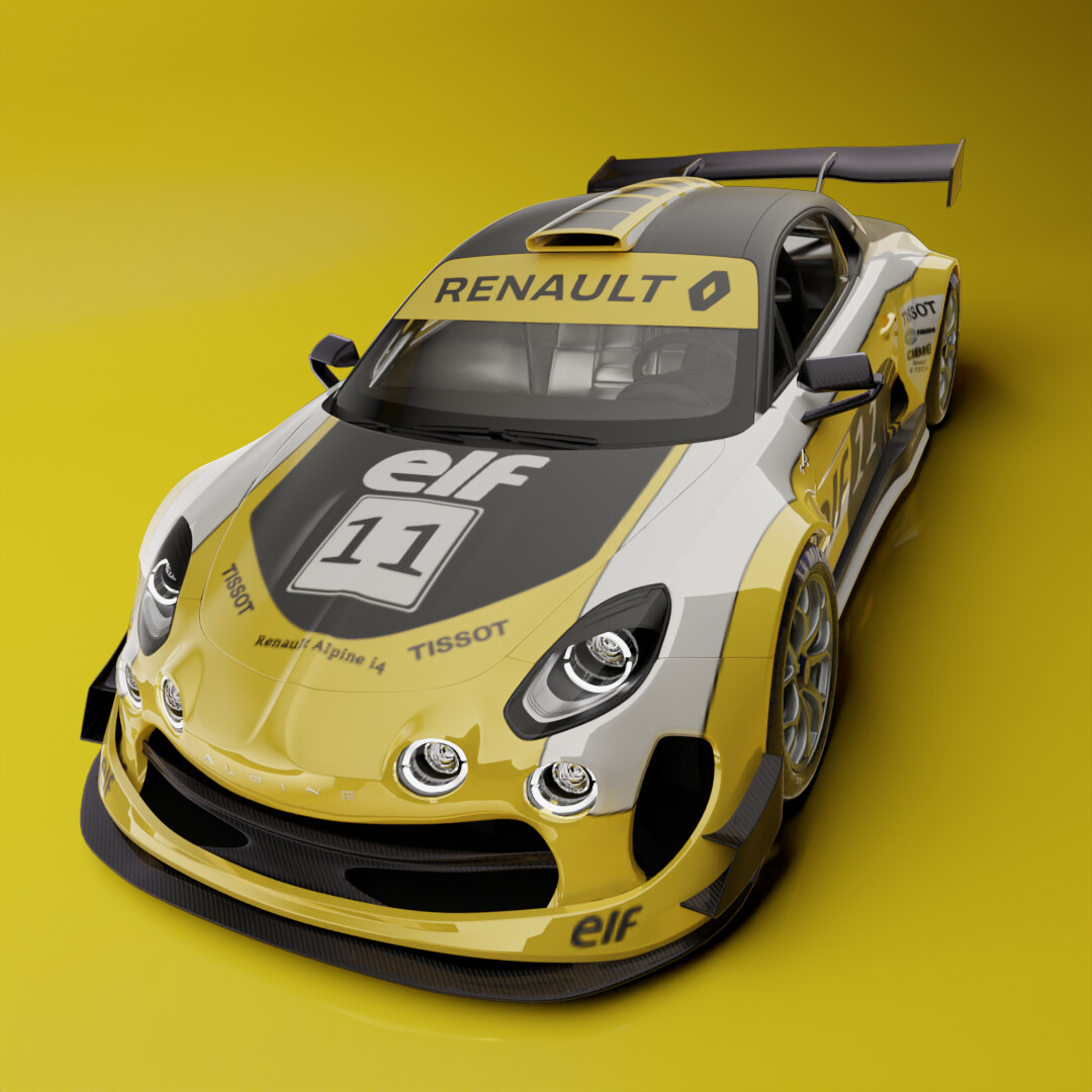 ArtStation - Alpine a110 GT2