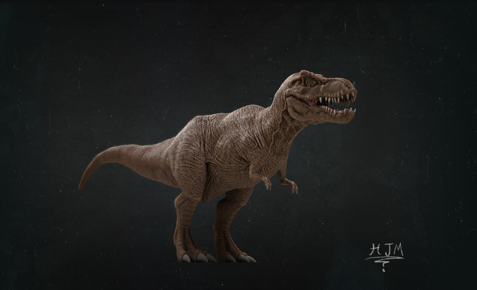 ArtStation - Dinosaur 3D study