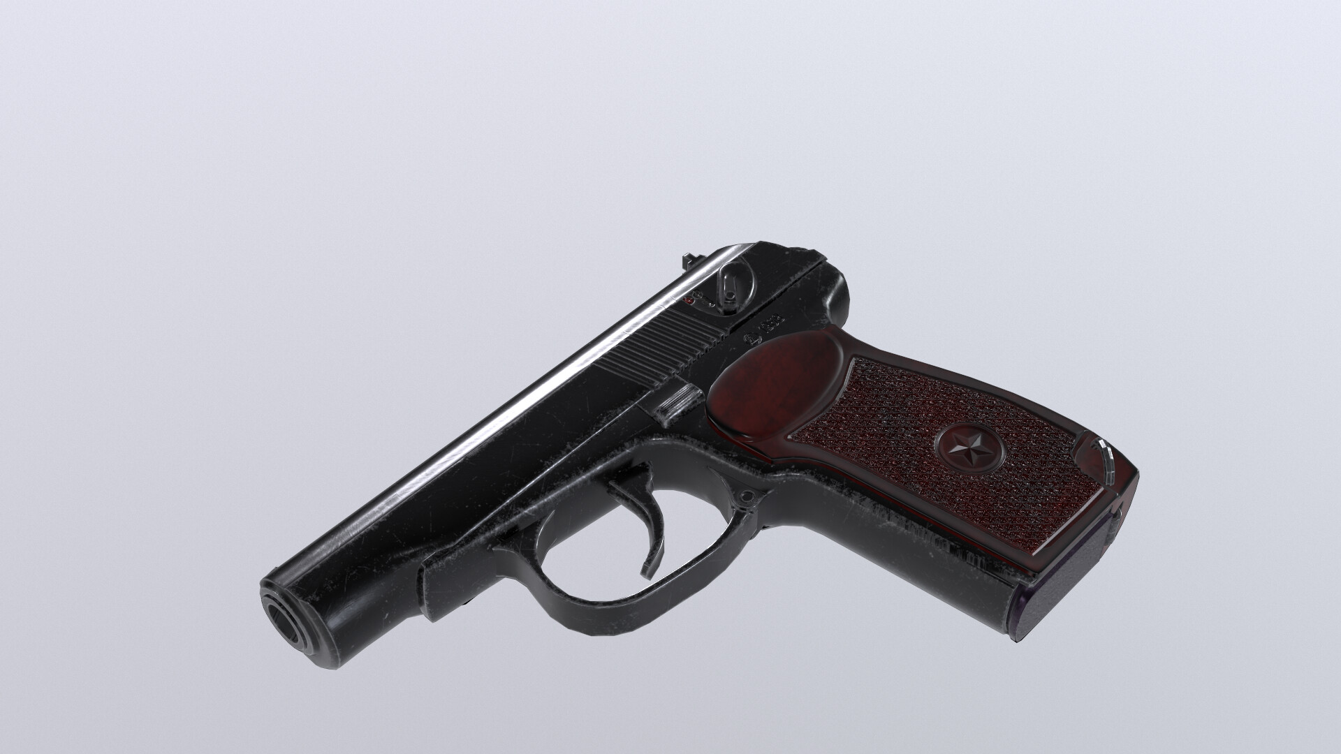 ArtStation - Makarov Pistol (PM)/ Пистолет Макаров (ПМ)