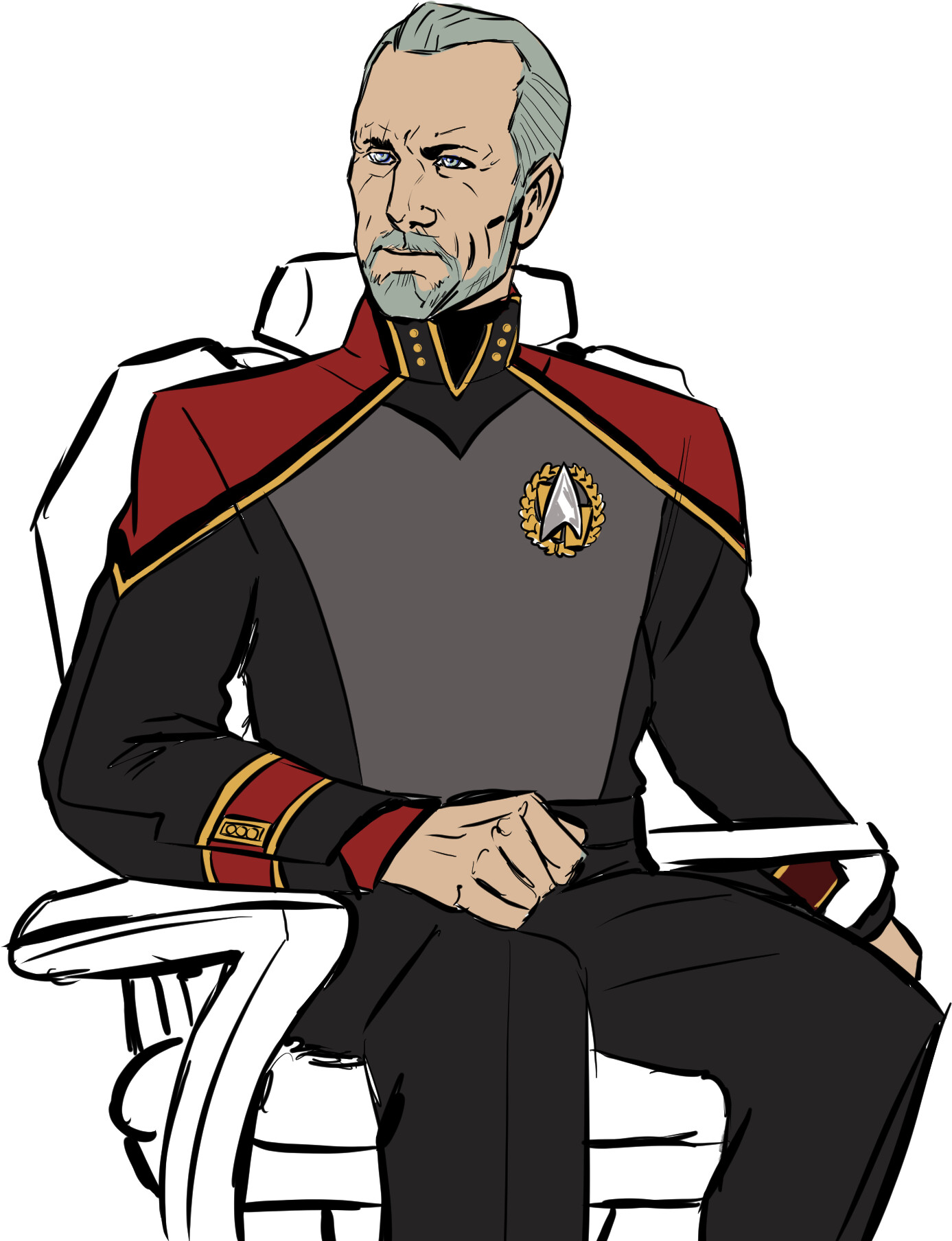 ArtStation - STO Admiral Concept