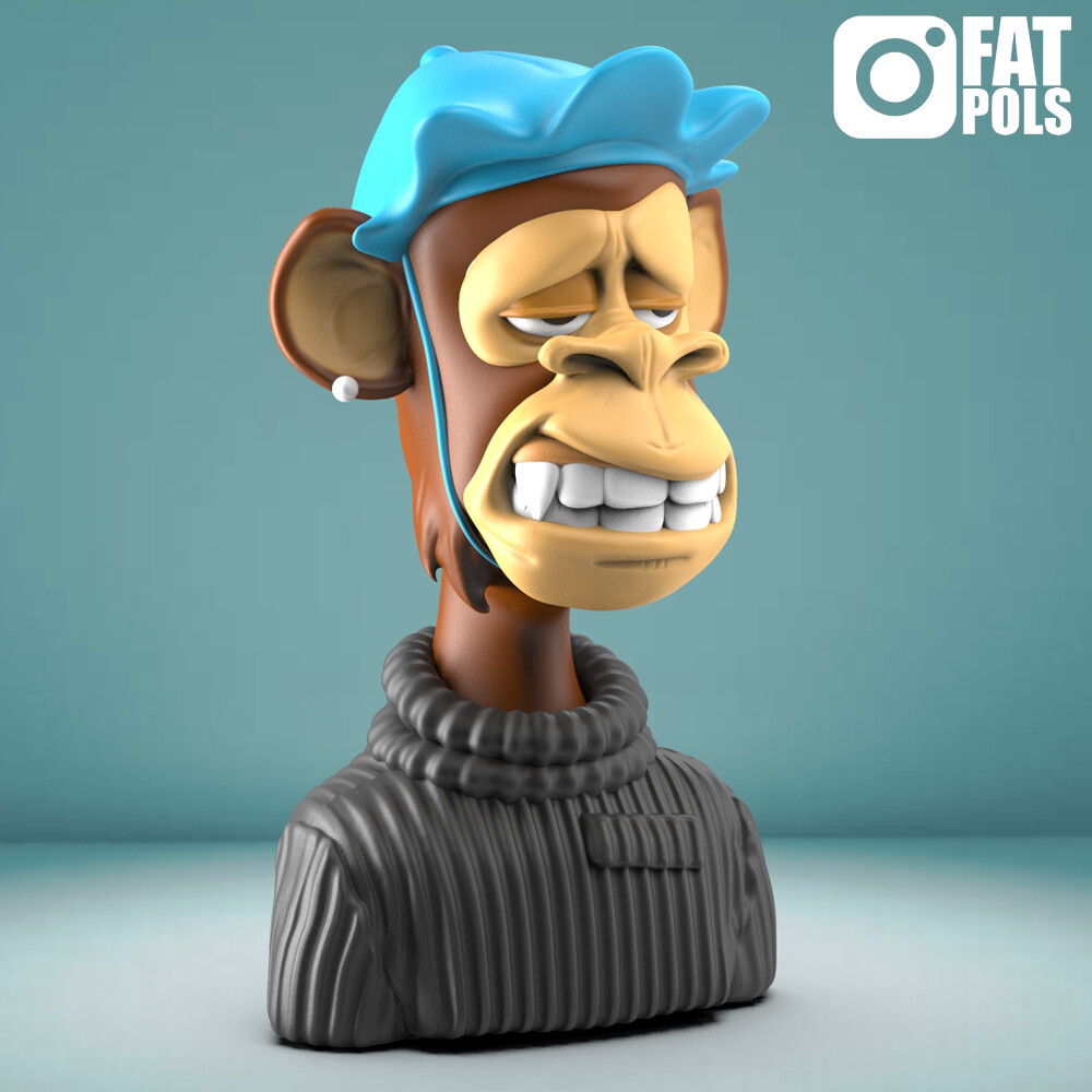 ArtStation - BAYC NFT Monkey #5