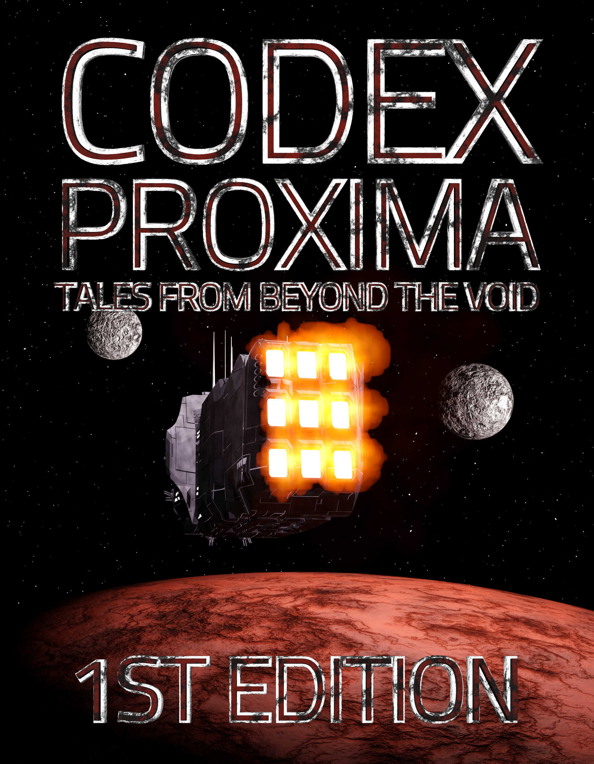 ArtStation - Codex Proxima TTRPG Cover