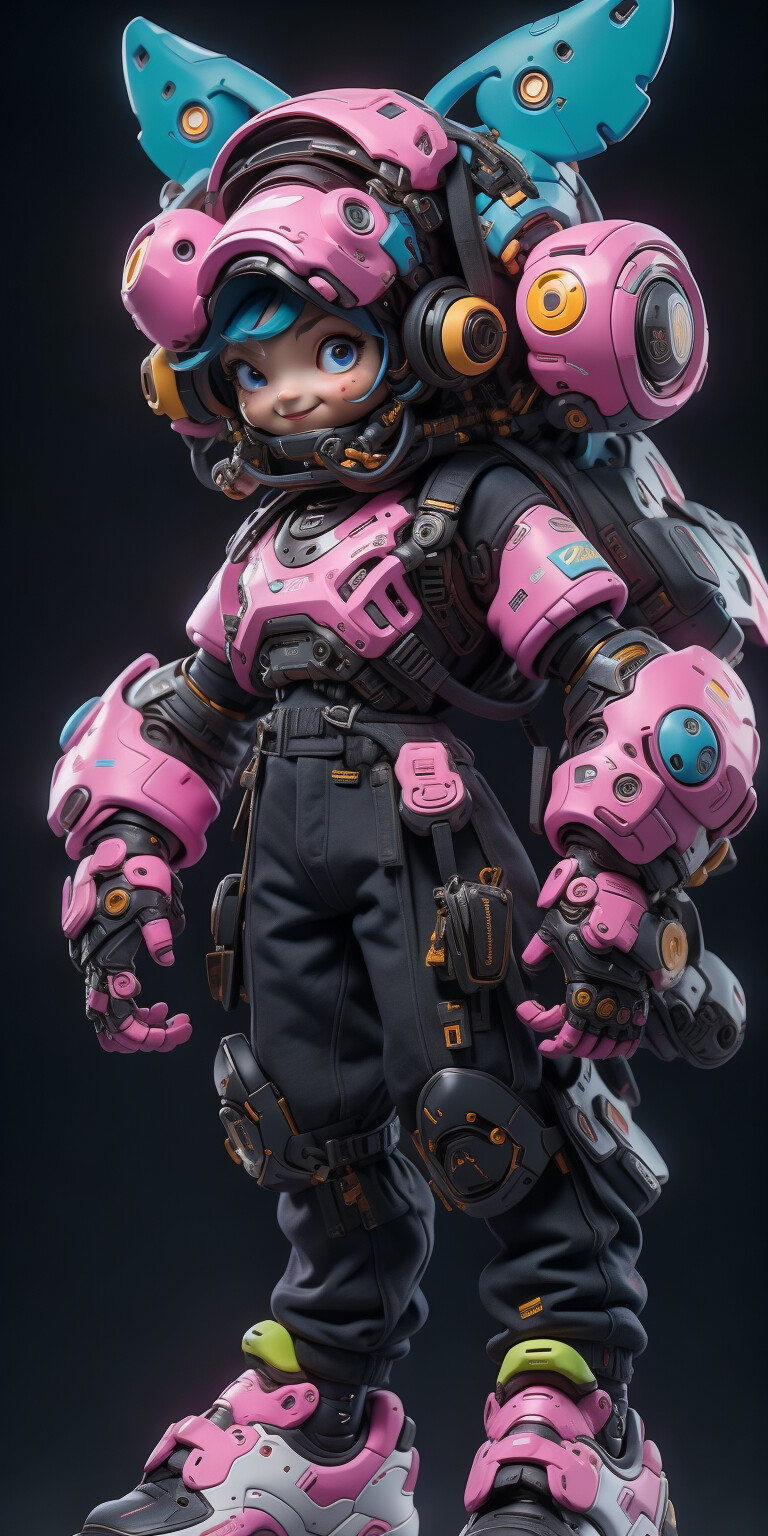 ArtStation - cute mecha