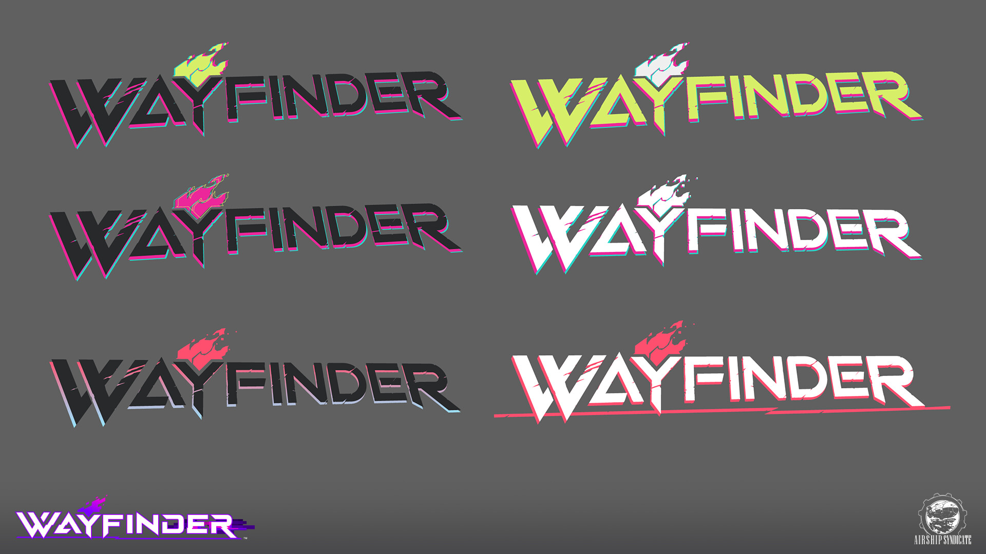 Billy Garretsen - Wayfinder - Logo Development