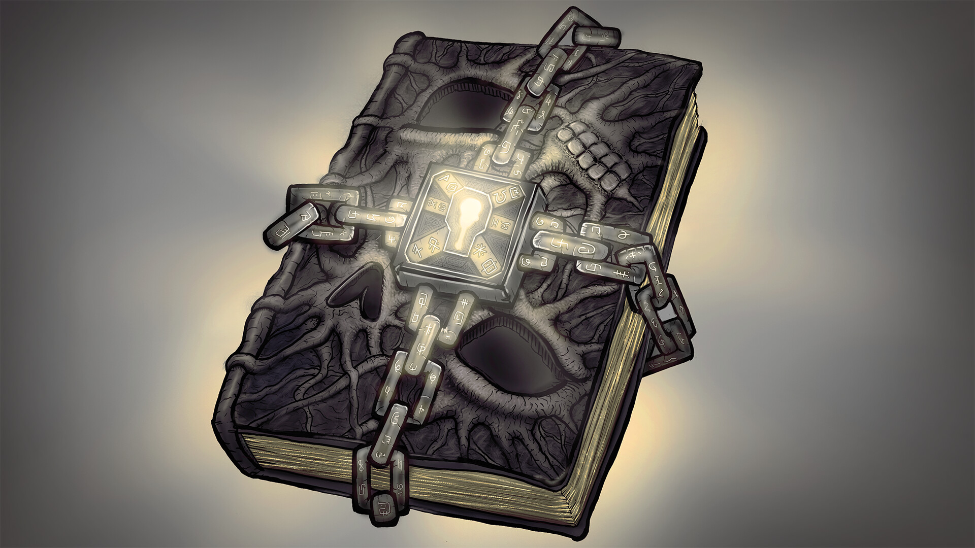ArtStation - Demonic Book Concept