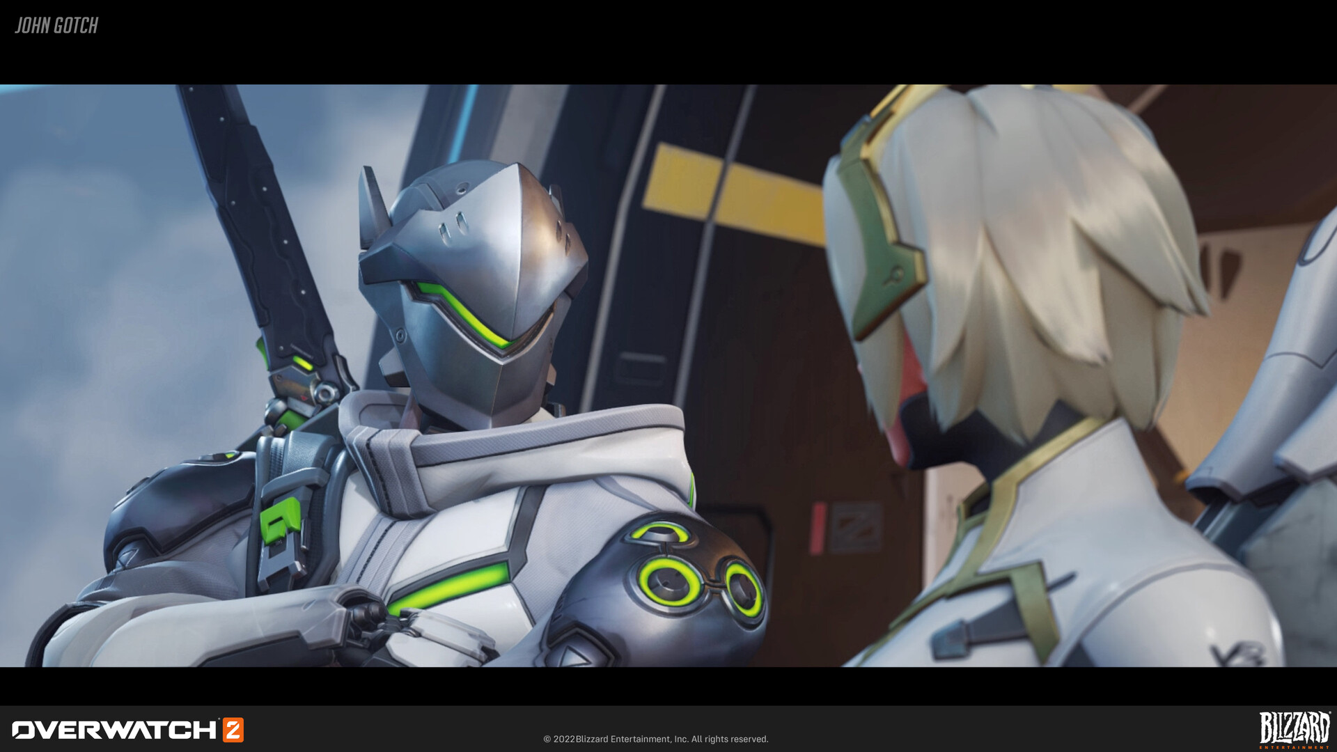 Overwatch Games Genji Hd HD Wallpaper: Skin, Oni Genji (Overwatch),