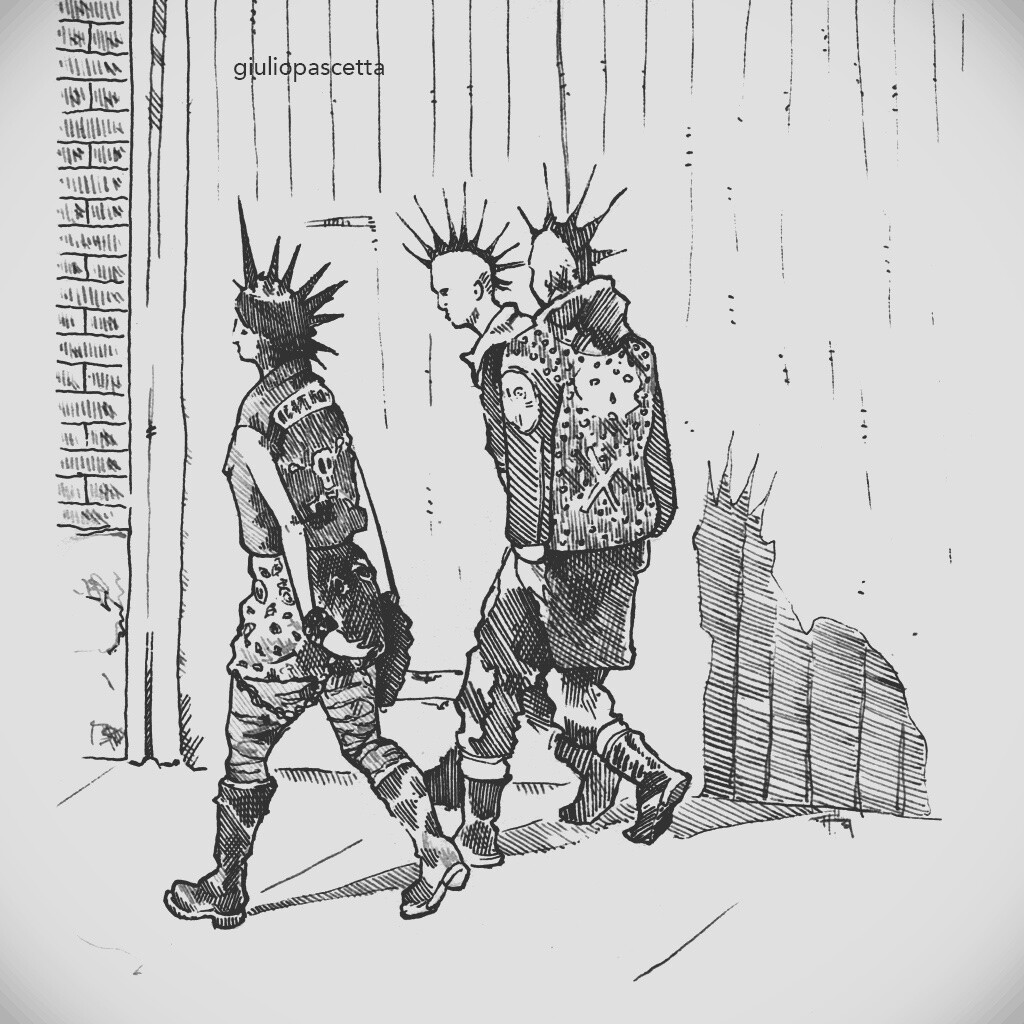 ArtStation - punks (from reference)