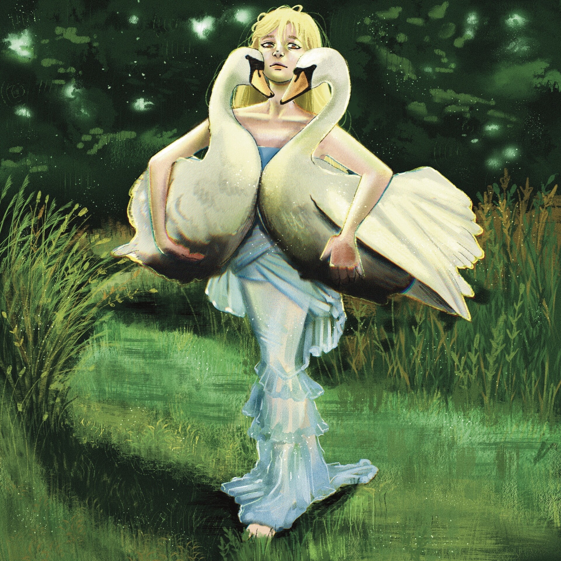 ArtStation - Swan Lady🦢 🦢