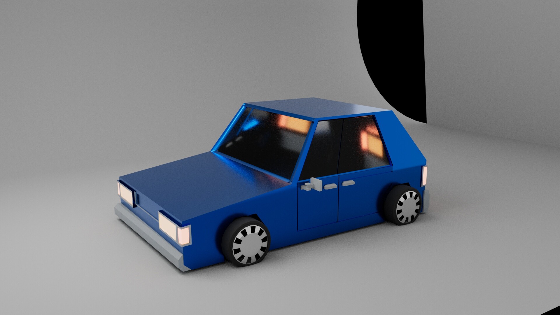 ArtStation - Cartoonistic Car (Low Poly)