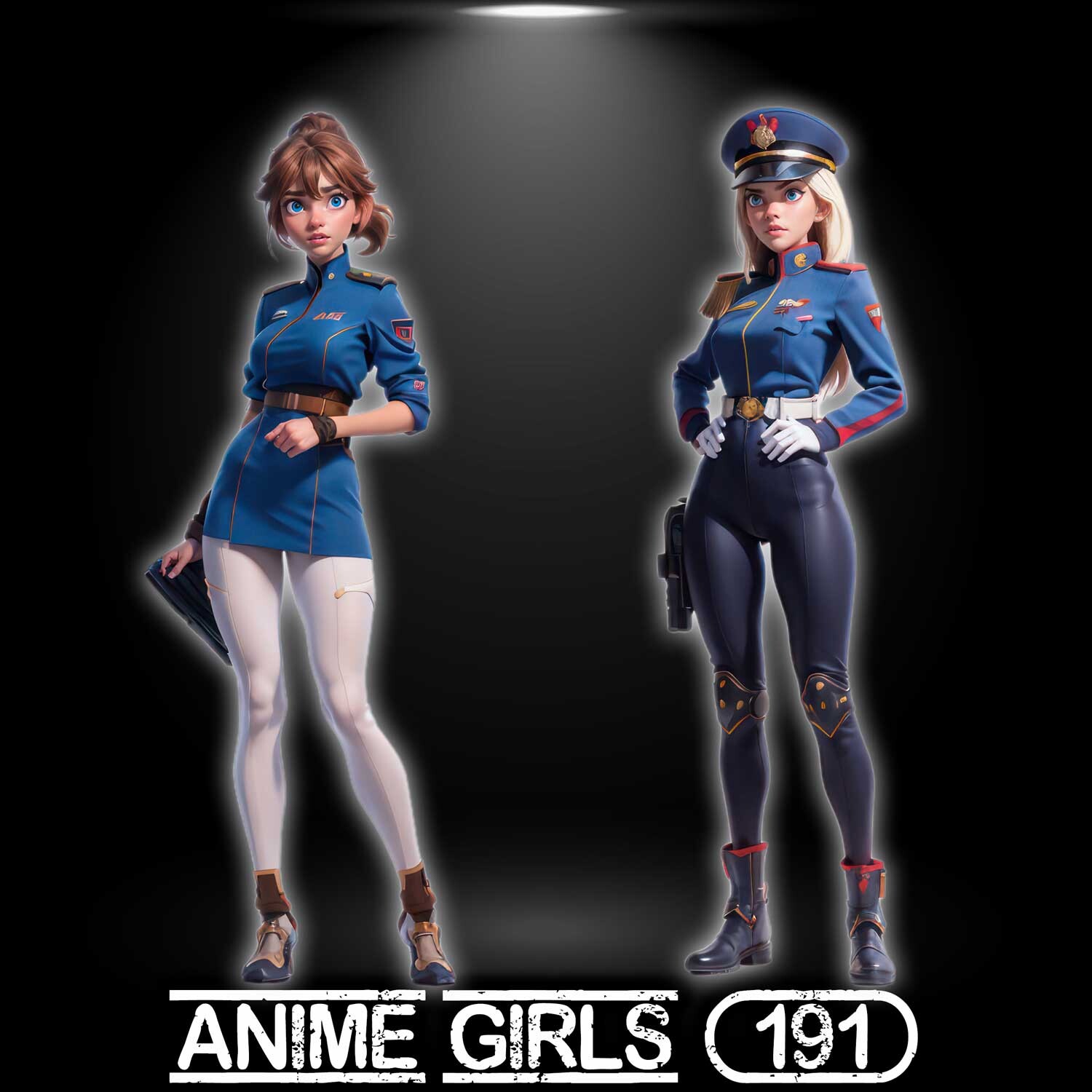 ArtStation - 200+ Anime Girls (Commissar And Pilot) Images Reference ...