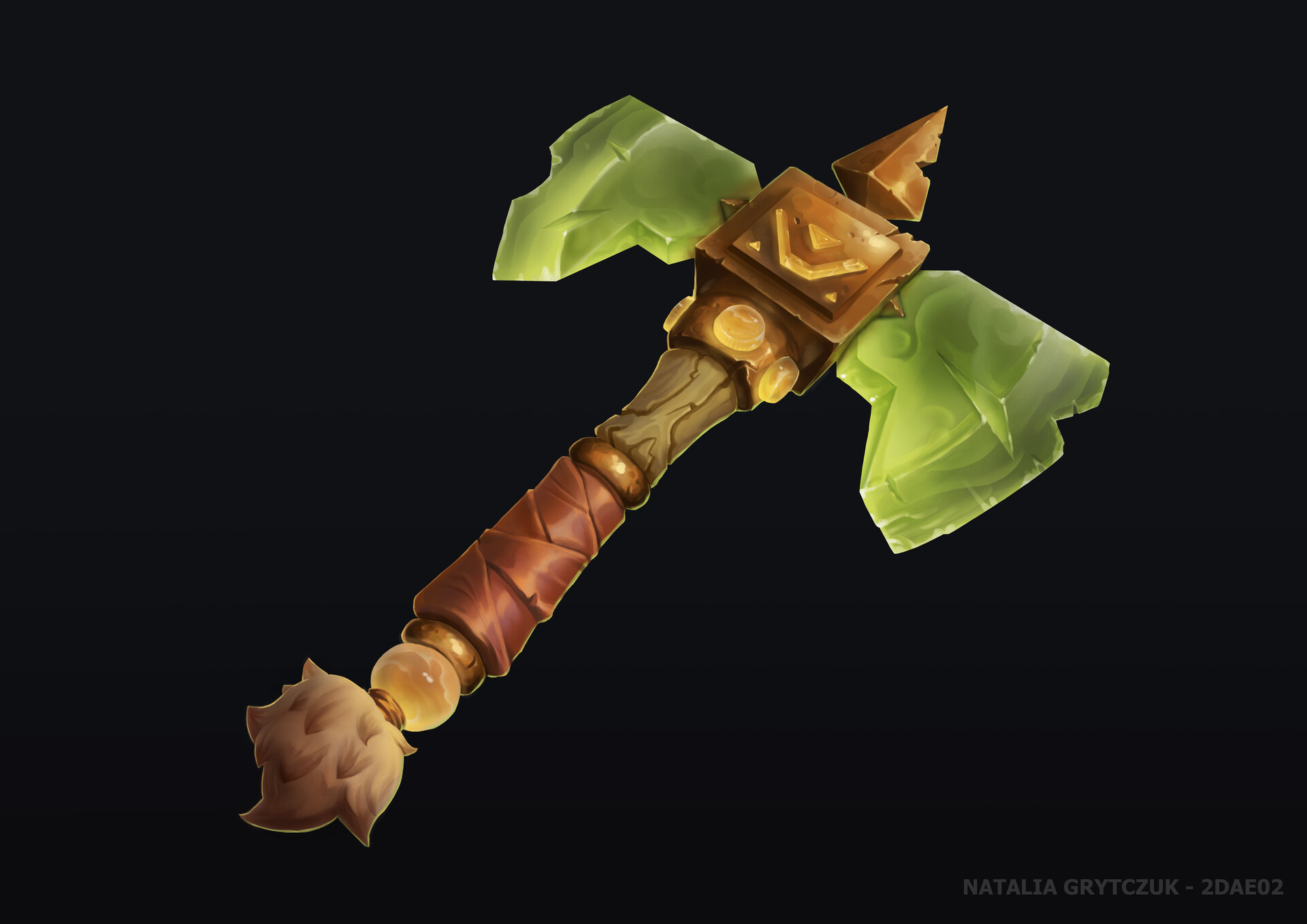 ArtStation - Stylized Weapon