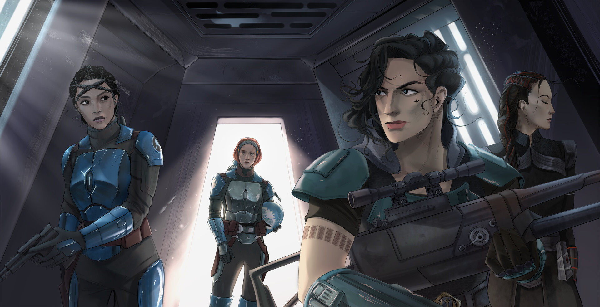 ArtStation - Mando Zine illustration