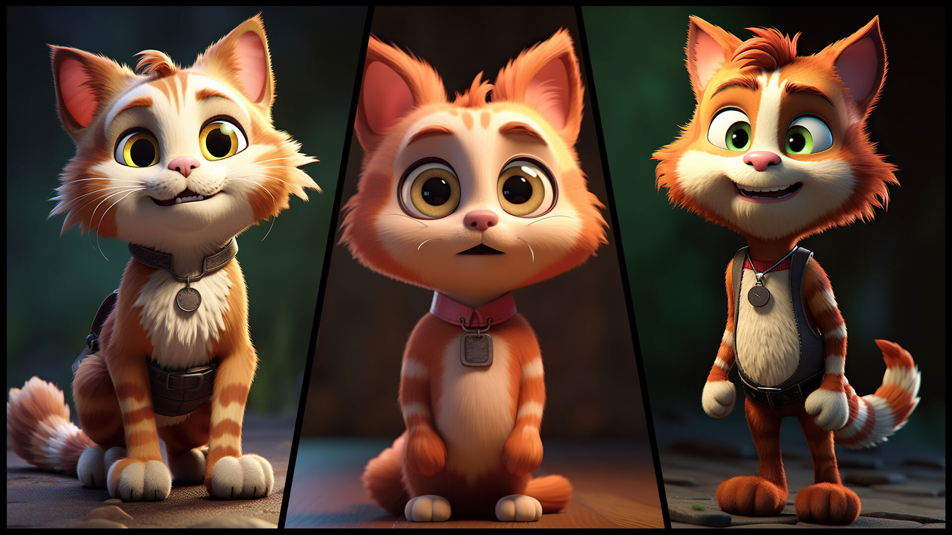 Sense Of Peace - 300 Cartoon Cat Characters